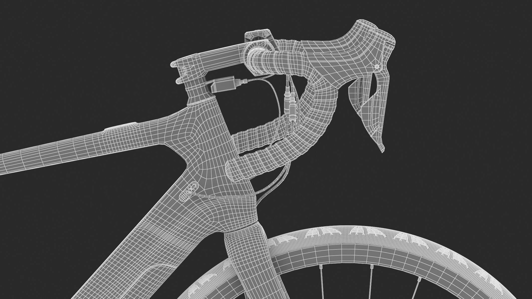 KTM Macina Mezzo Road Bike - 3D Model by frezzy