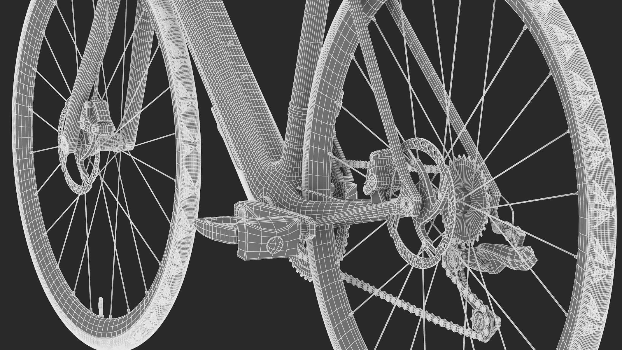 KTM Macina Mezzo Road Bike - 3D Model by frezzy