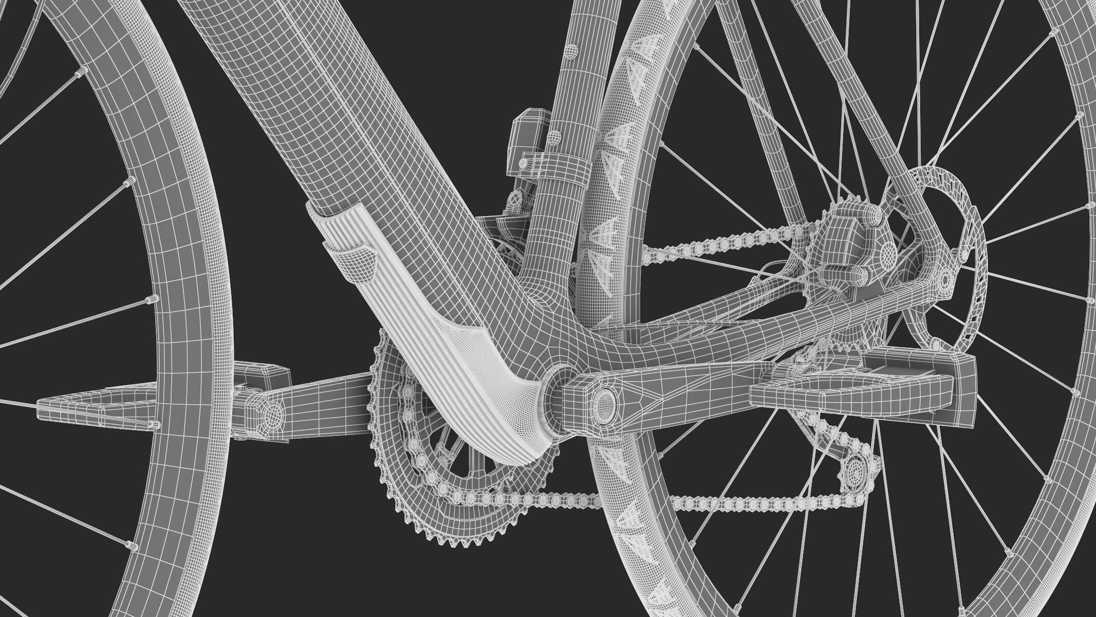 KTM Macina Mezzo Road Bike - 3D Model by frezzy