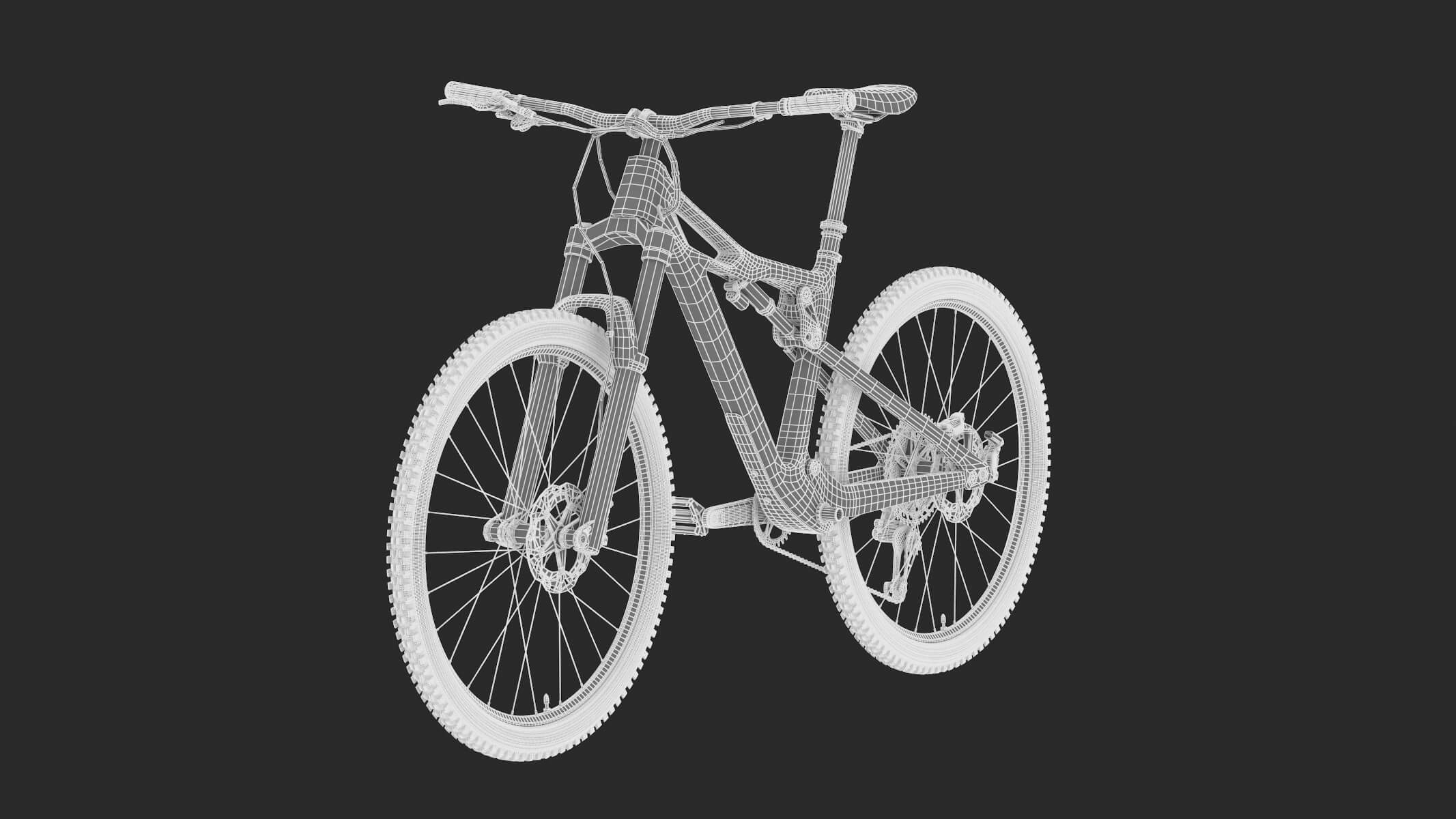 KTM Prowler Sonic Mountain Bike - 3D Model by frezzy