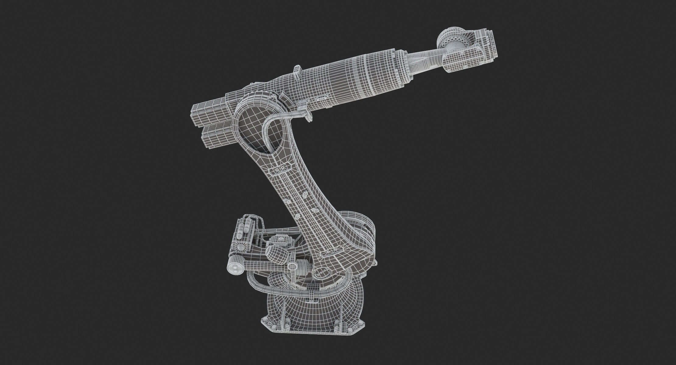 KUKA KR QUANTEC - 3D Model by frezzy