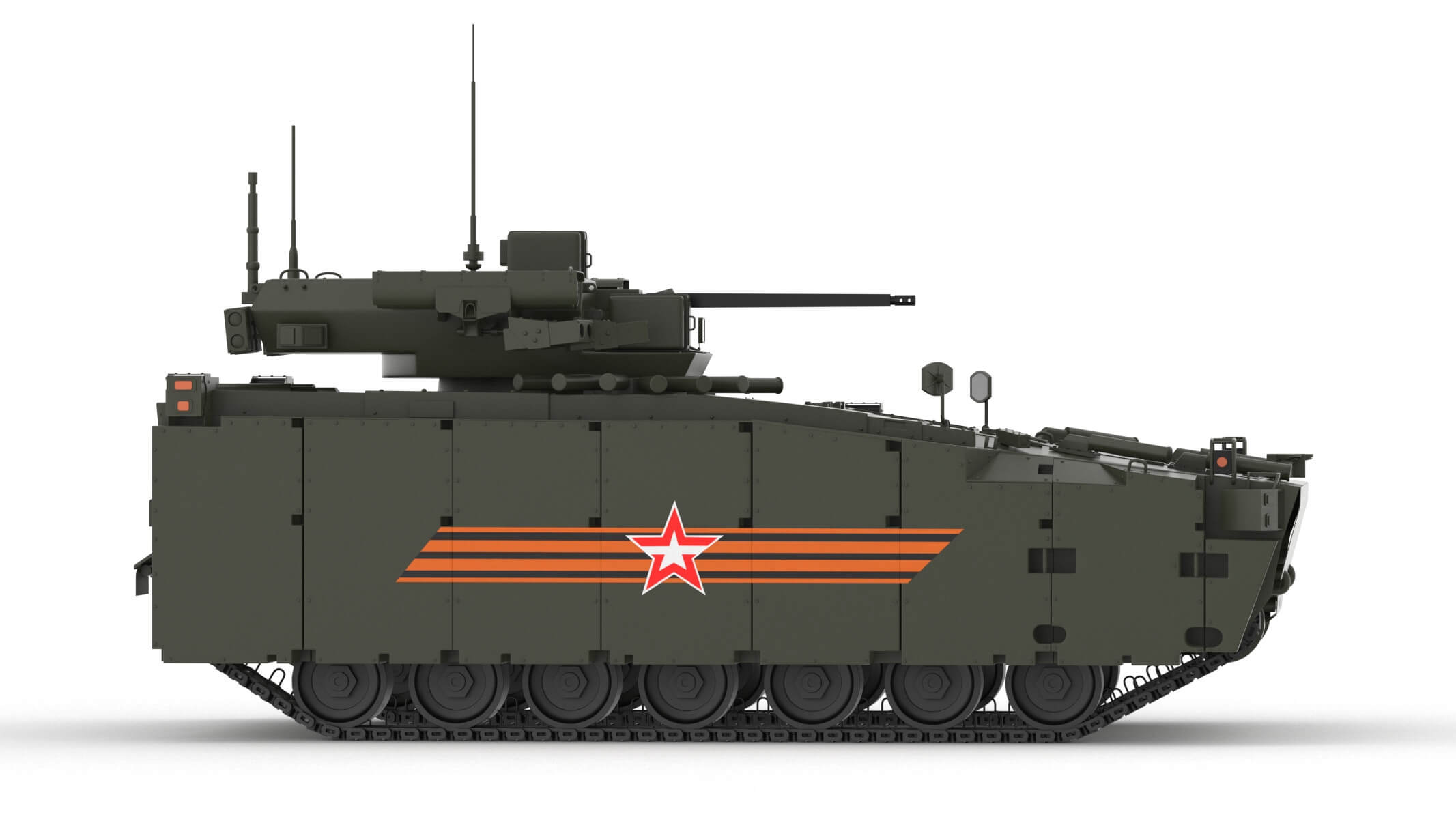Kurganets-25 IFV 3D Model by frezzy