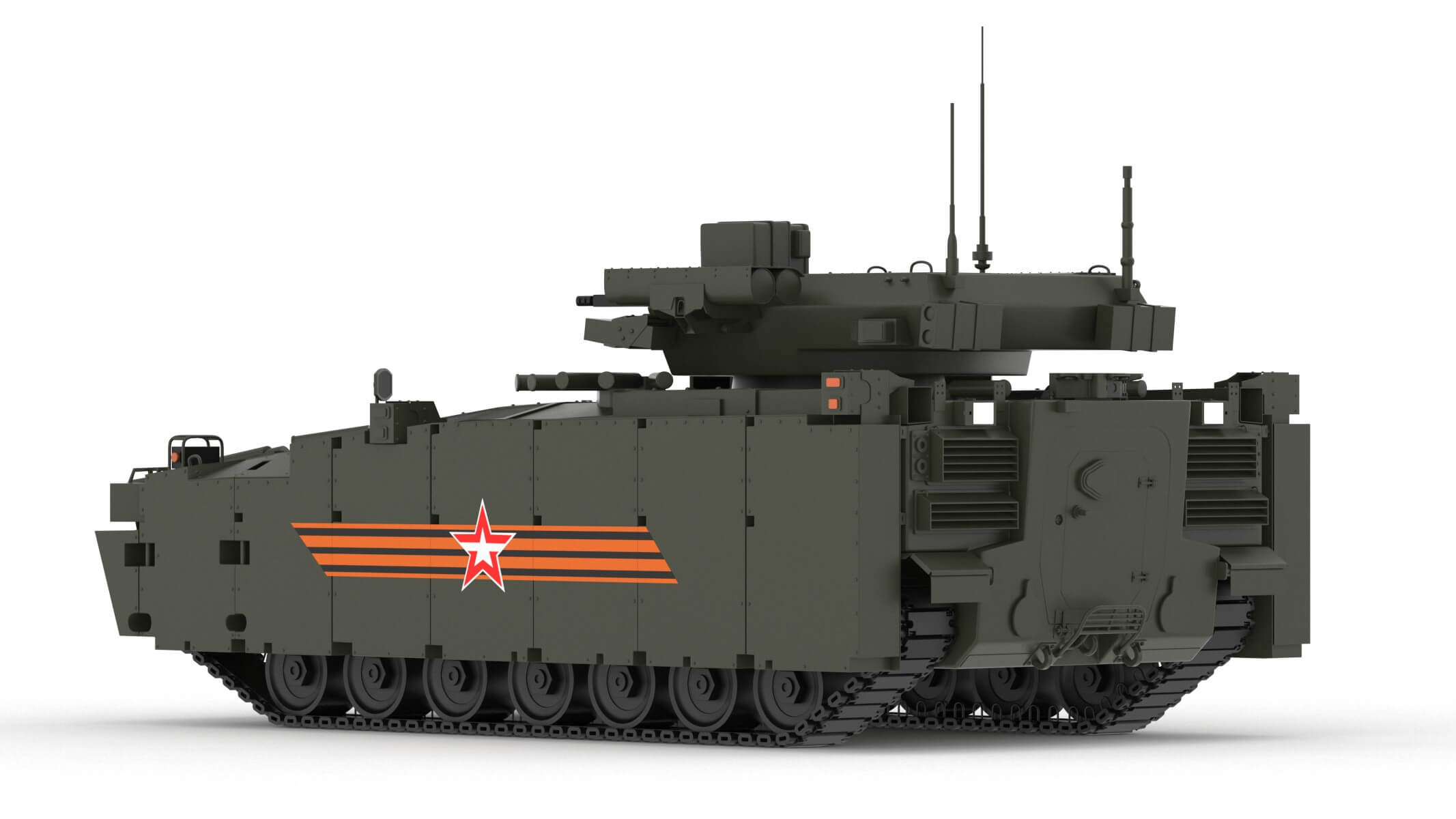 Kurganets-25 IFV 3D Model by frezzy