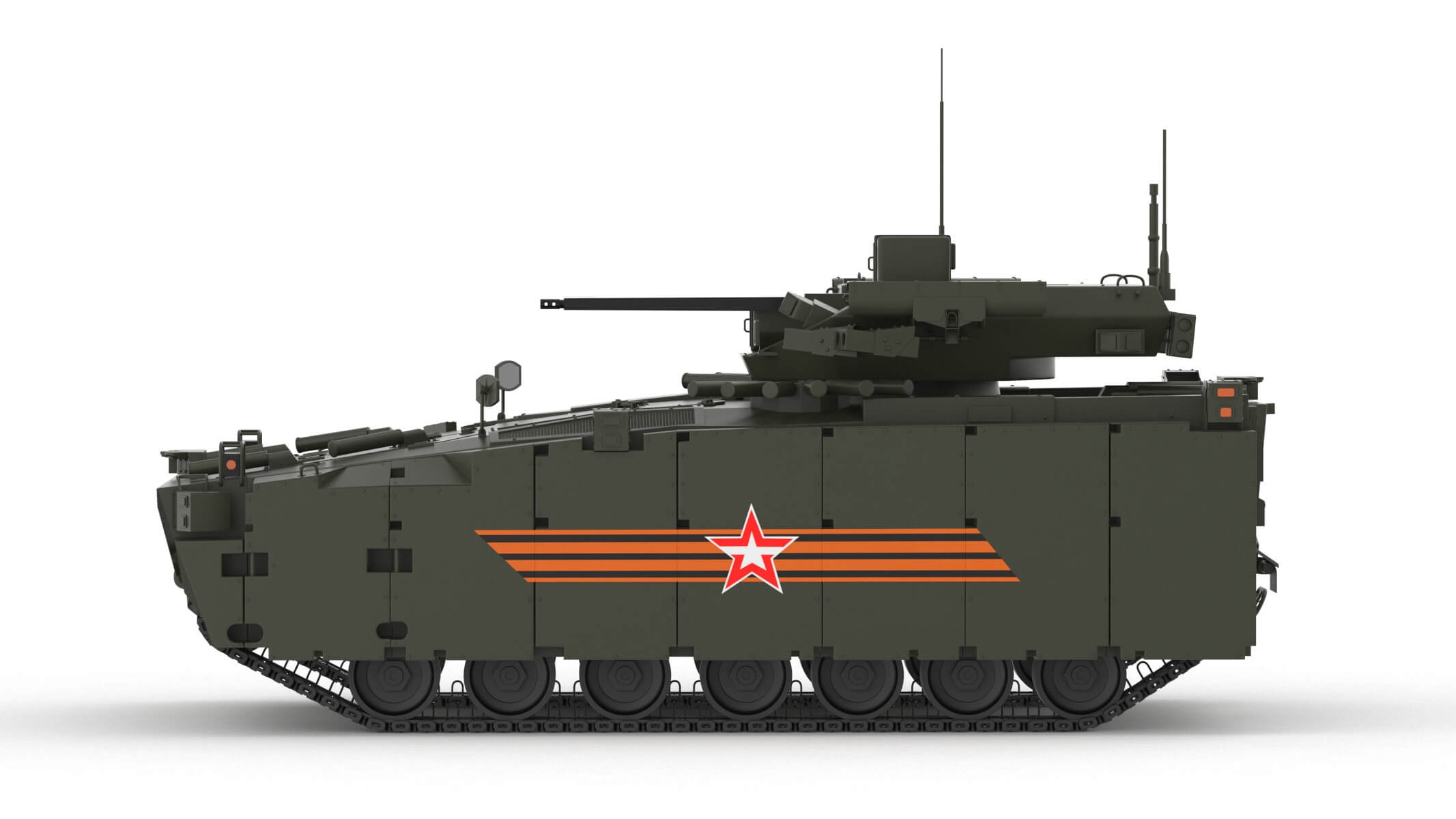 Kurganets-25 IFV 3D Model by frezzy
