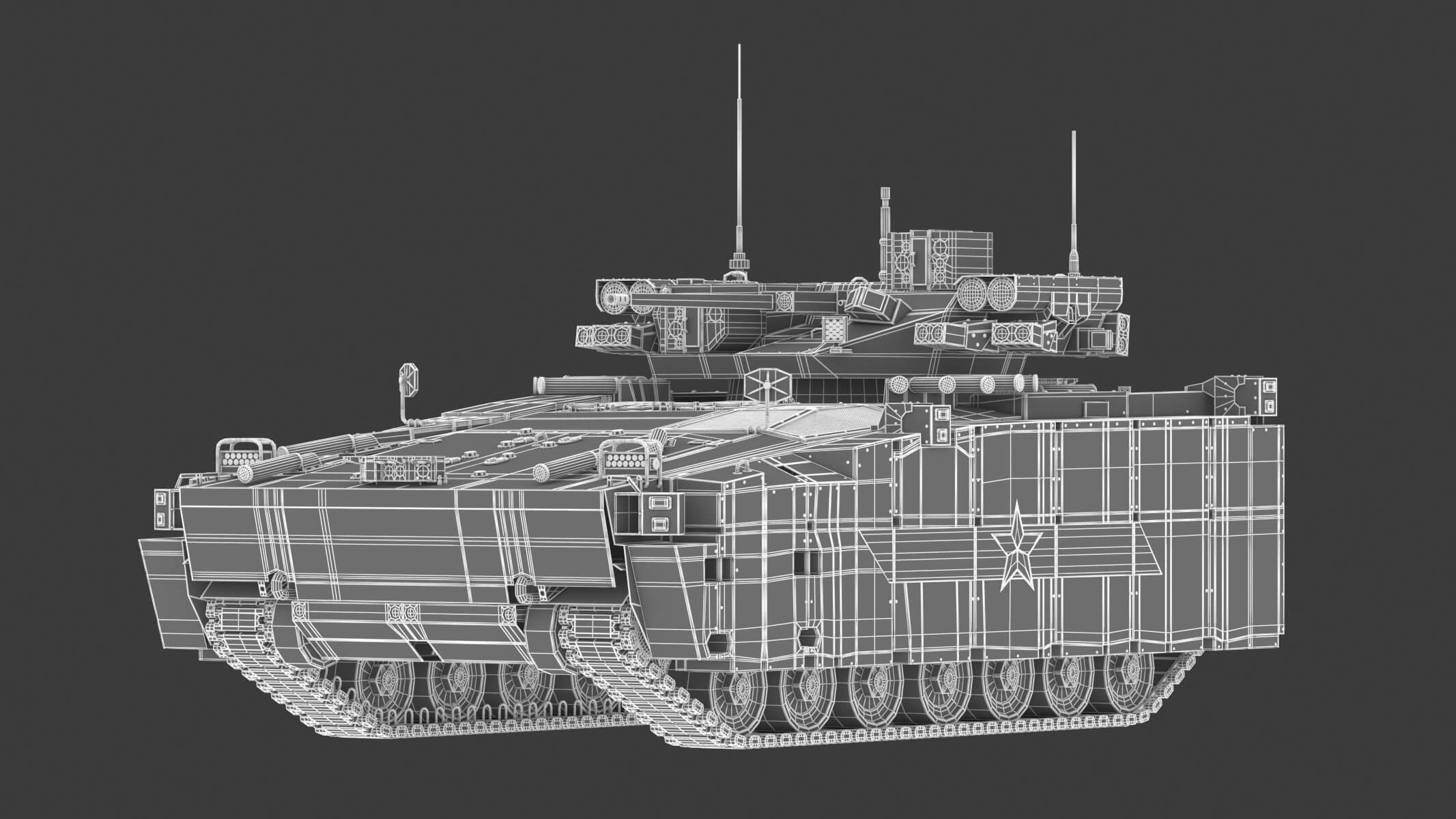 Kurganets-25 IFV 3D Model by frezzy