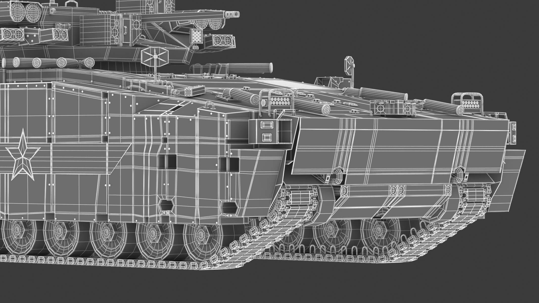 Kurganets-25 IFV 3D Model by frezzy