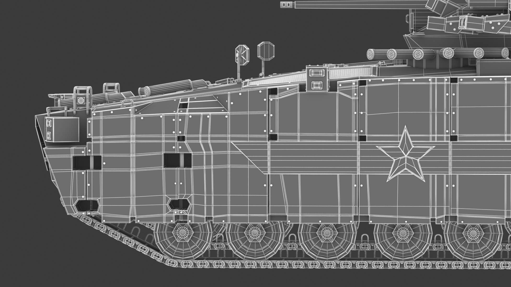 Kurganets-25 IFV 3D Model by frezzy