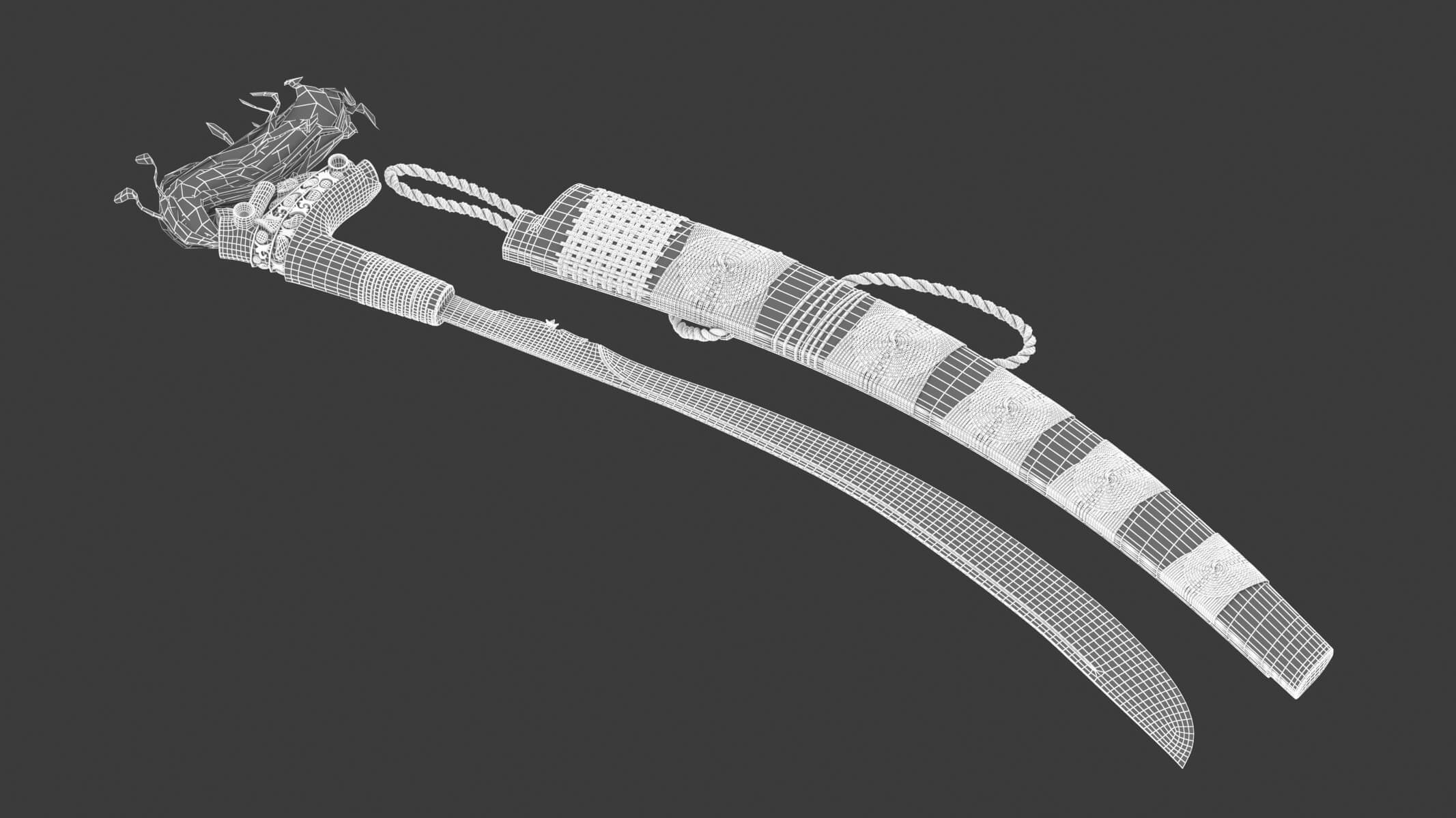 Langgai Tinggang - 3D Model by frezzy