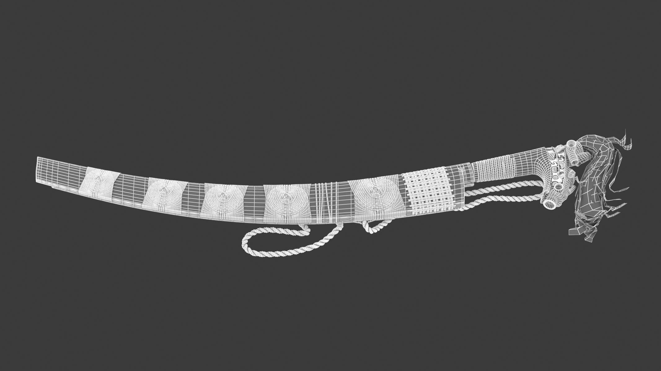 Langgai Tinggang - 3D Model by frezzy