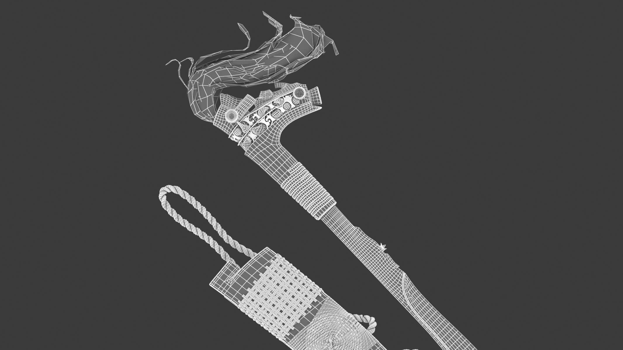 Langgai Tinggang - 3D Model by frezzy