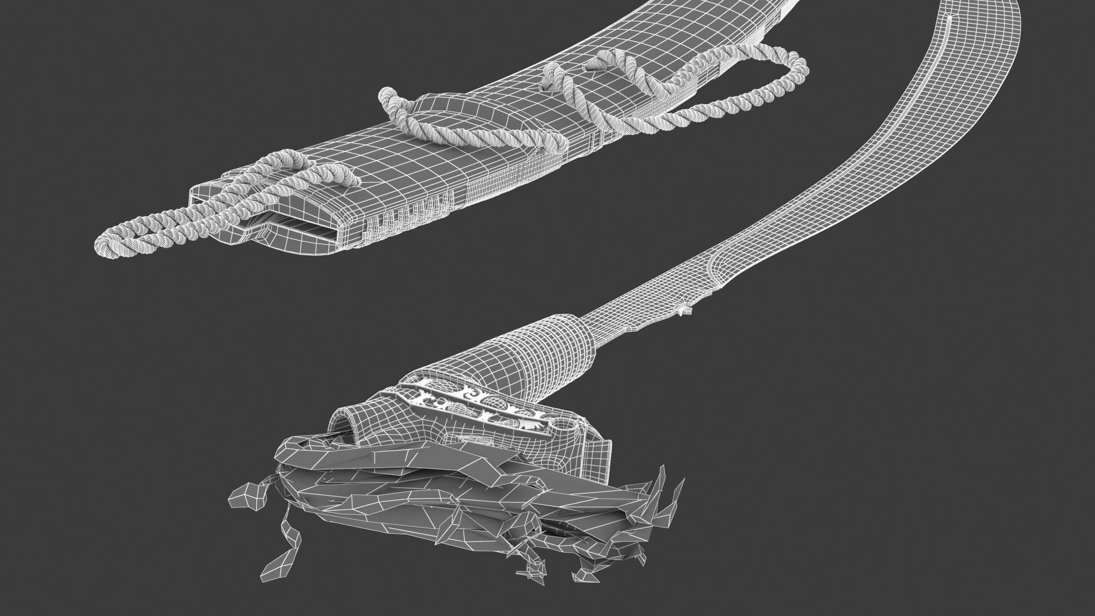 Langgai Tinggang - 3D Model by frezzy