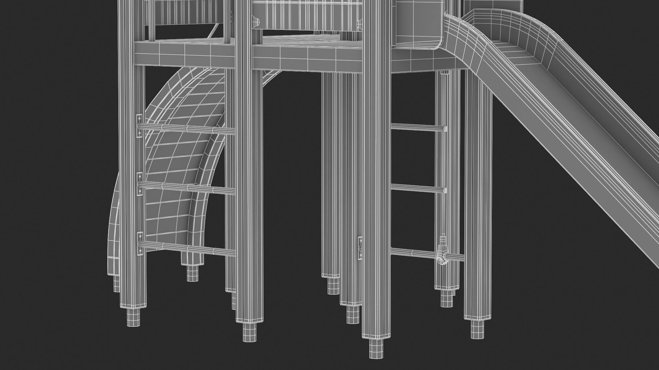 Lappset Activity Tower 03 - 3D Model by frezzy