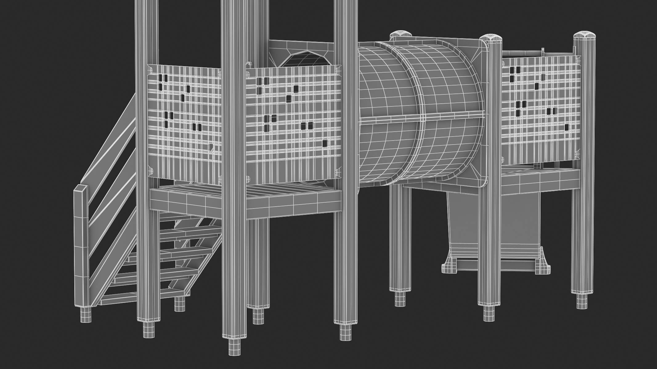 Lappset Activity Tower 04 - 3D Model by frezzy