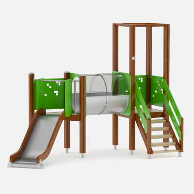 Lappset Activity Tower 04 - 3D Model by frezzy