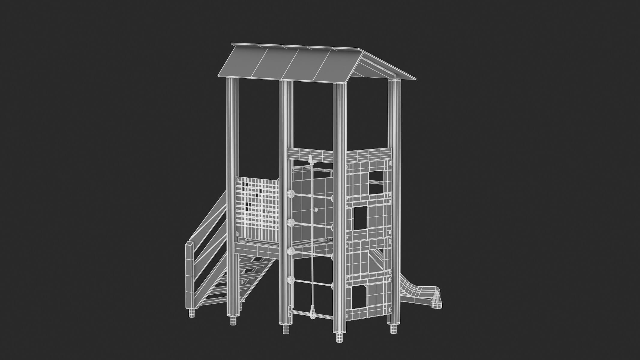 Lappset Activity Tower 08 - 3D Model by frezzy
