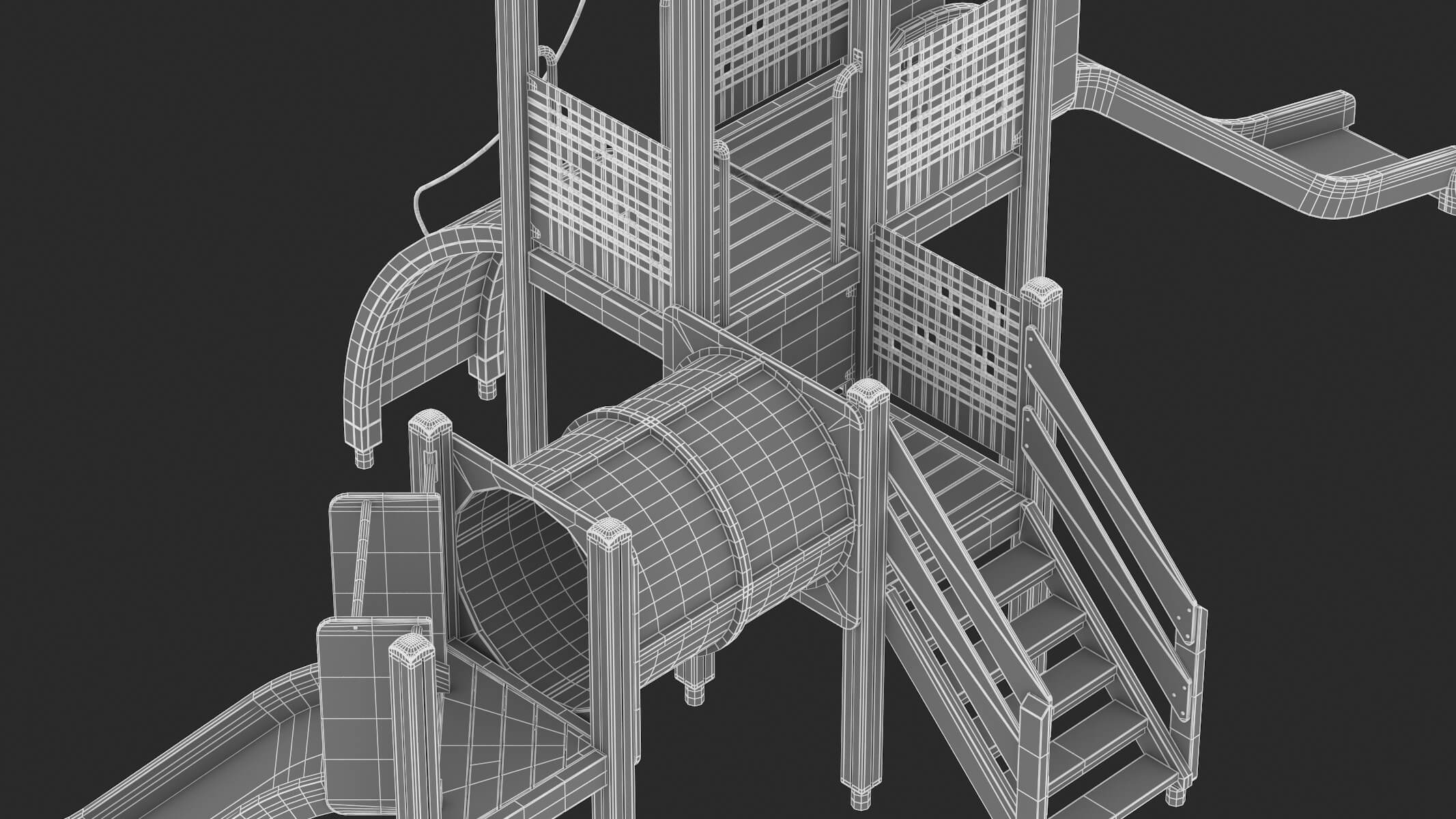 Lappset Activity Tower 10 - 3D Model by frezzy