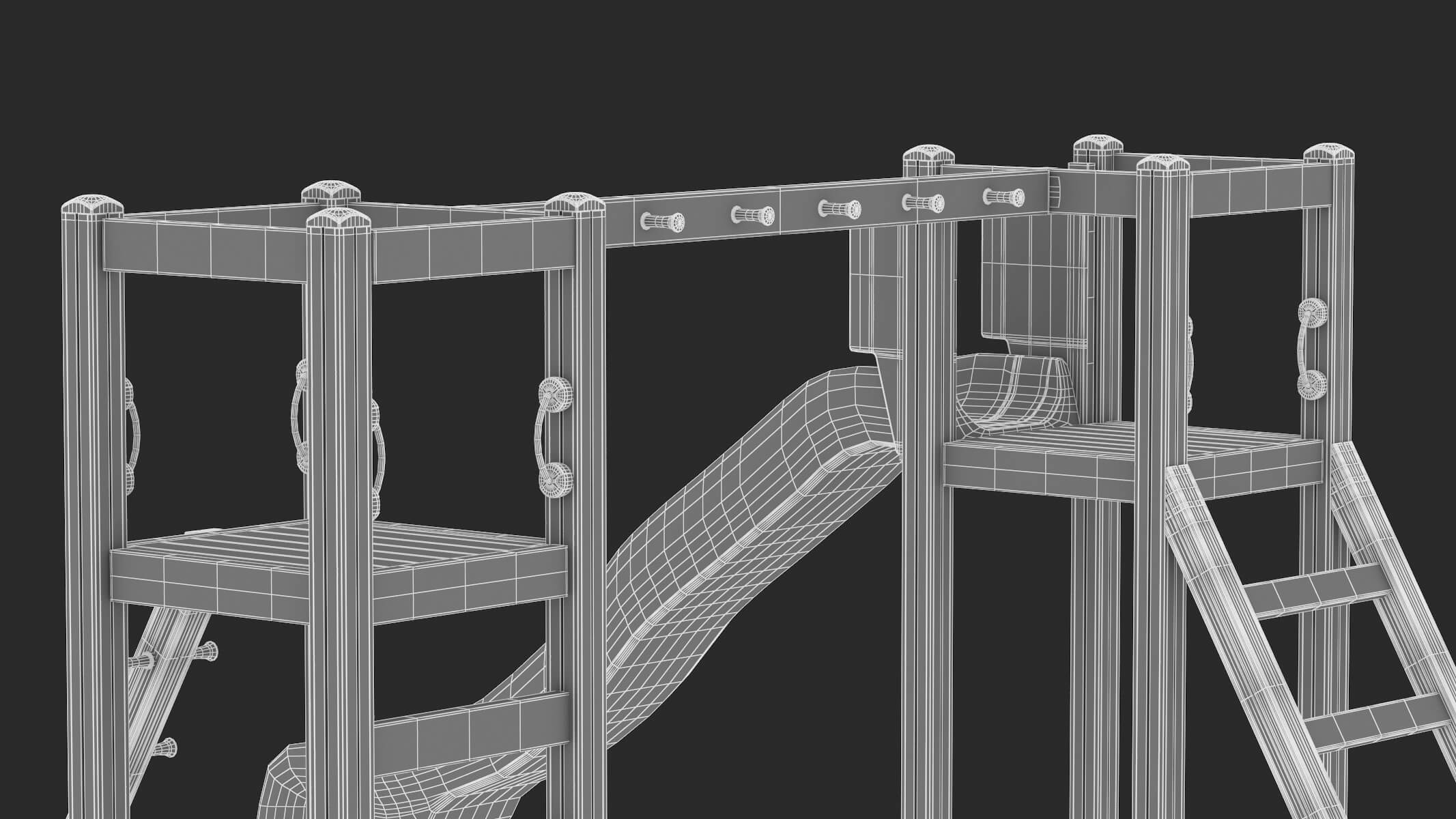 Lappset Activity Tower 19 - 3D Model by frezzy