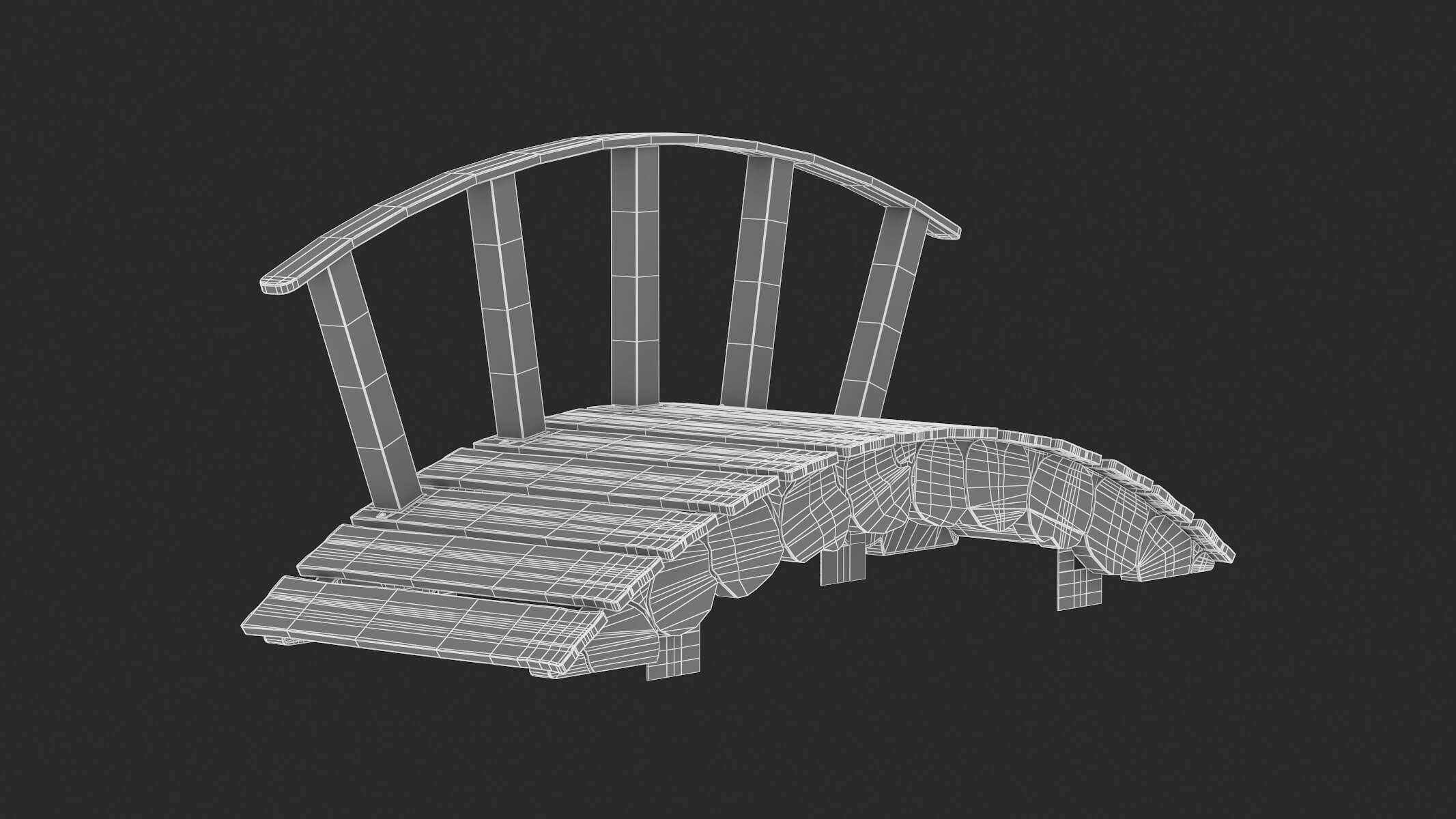 Lappset Bridge - 3D Model by frezzy