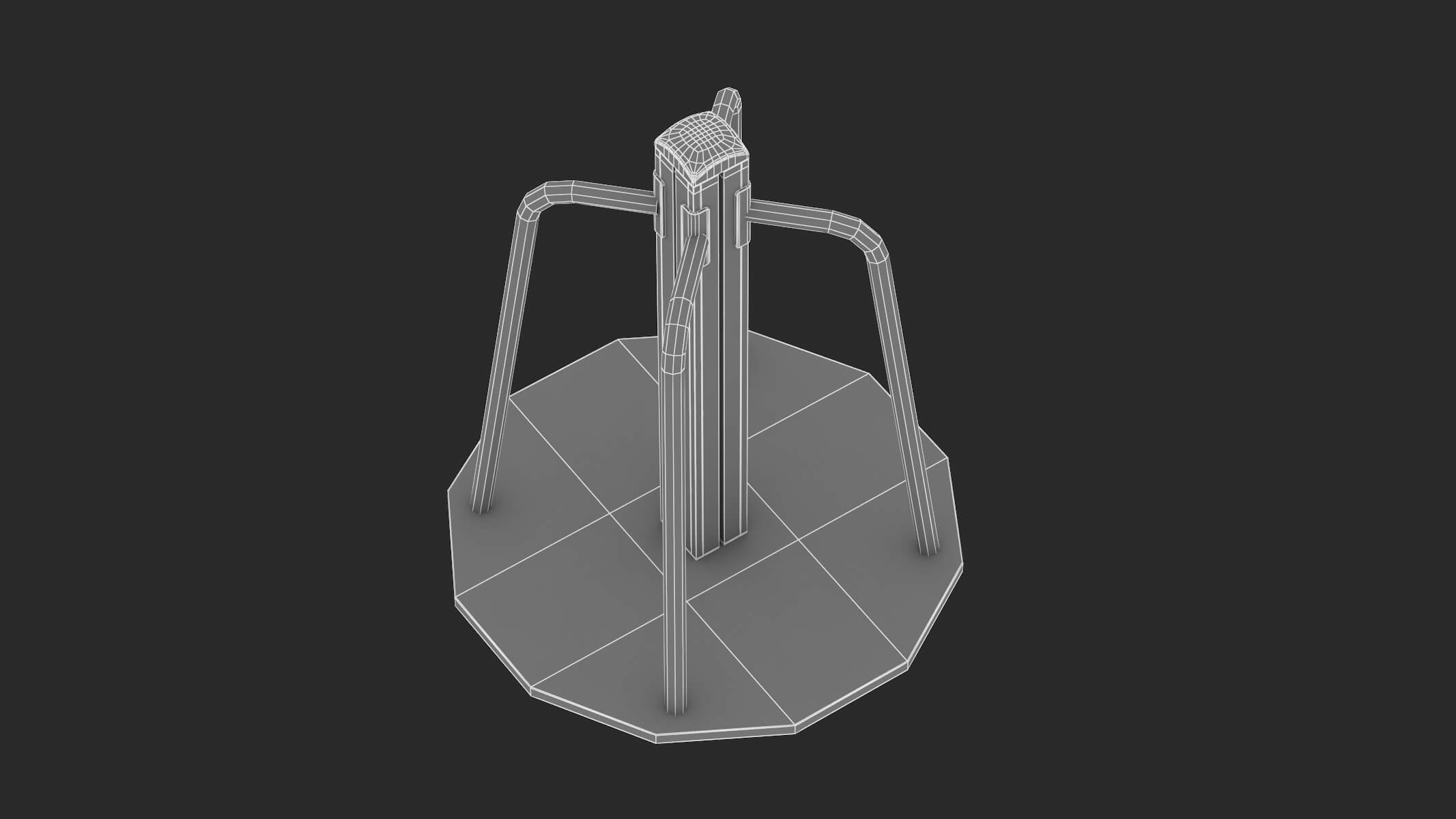 Lappset Carousel - 3D Model by frezzy