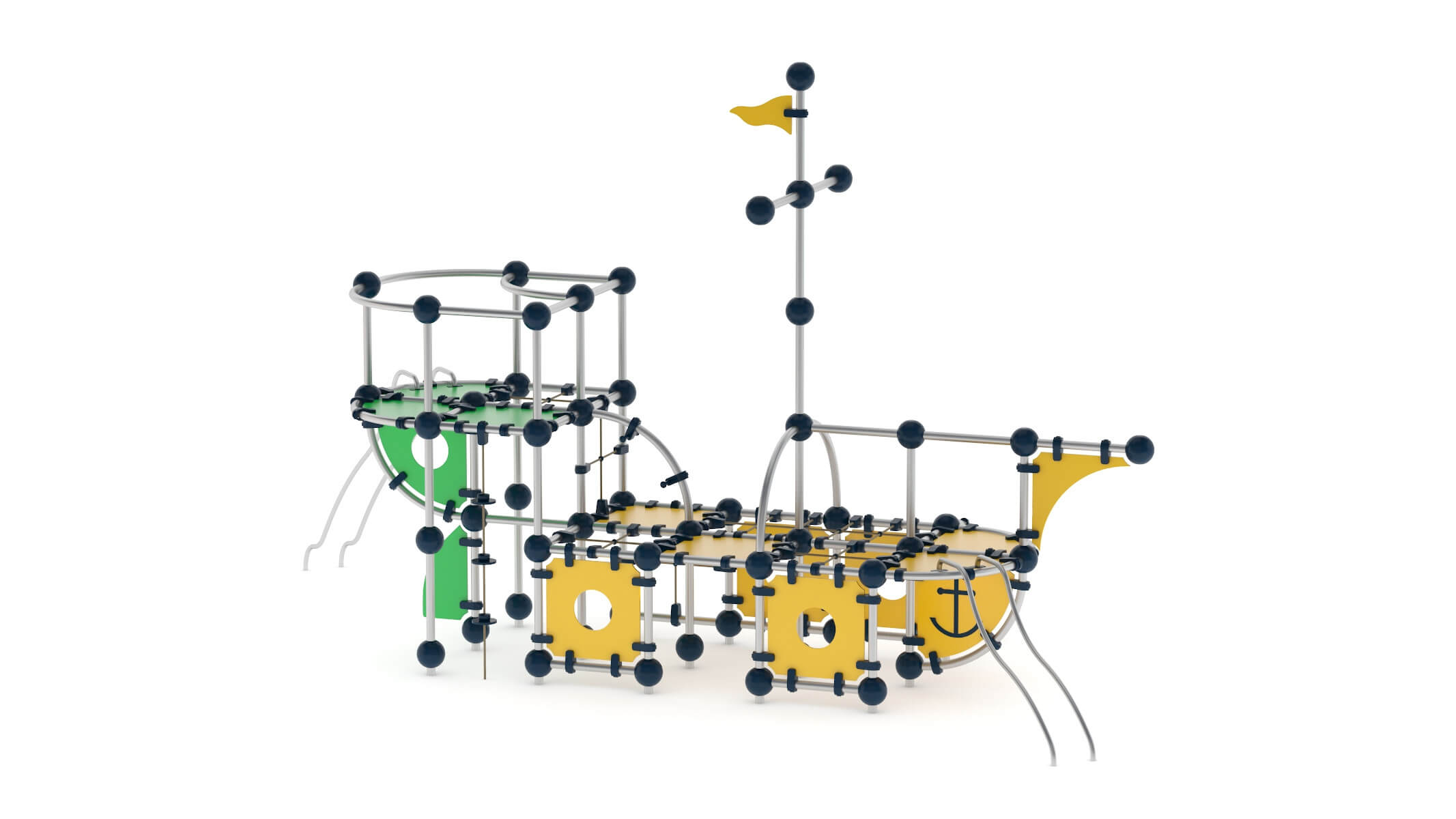 Lappset Carraxx Play Ship - 3D Model by frezzy