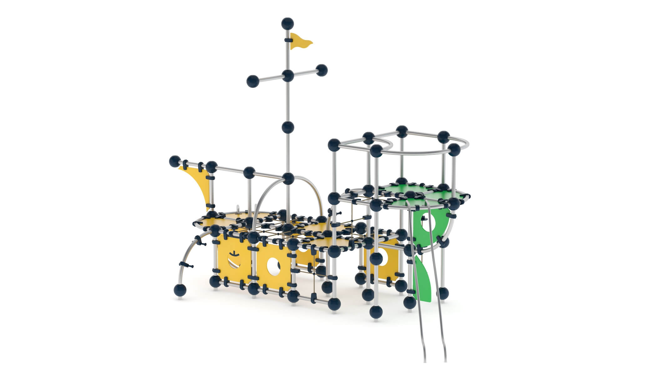 Lappset Carraxx Play Ship - 3D Model by frezzy