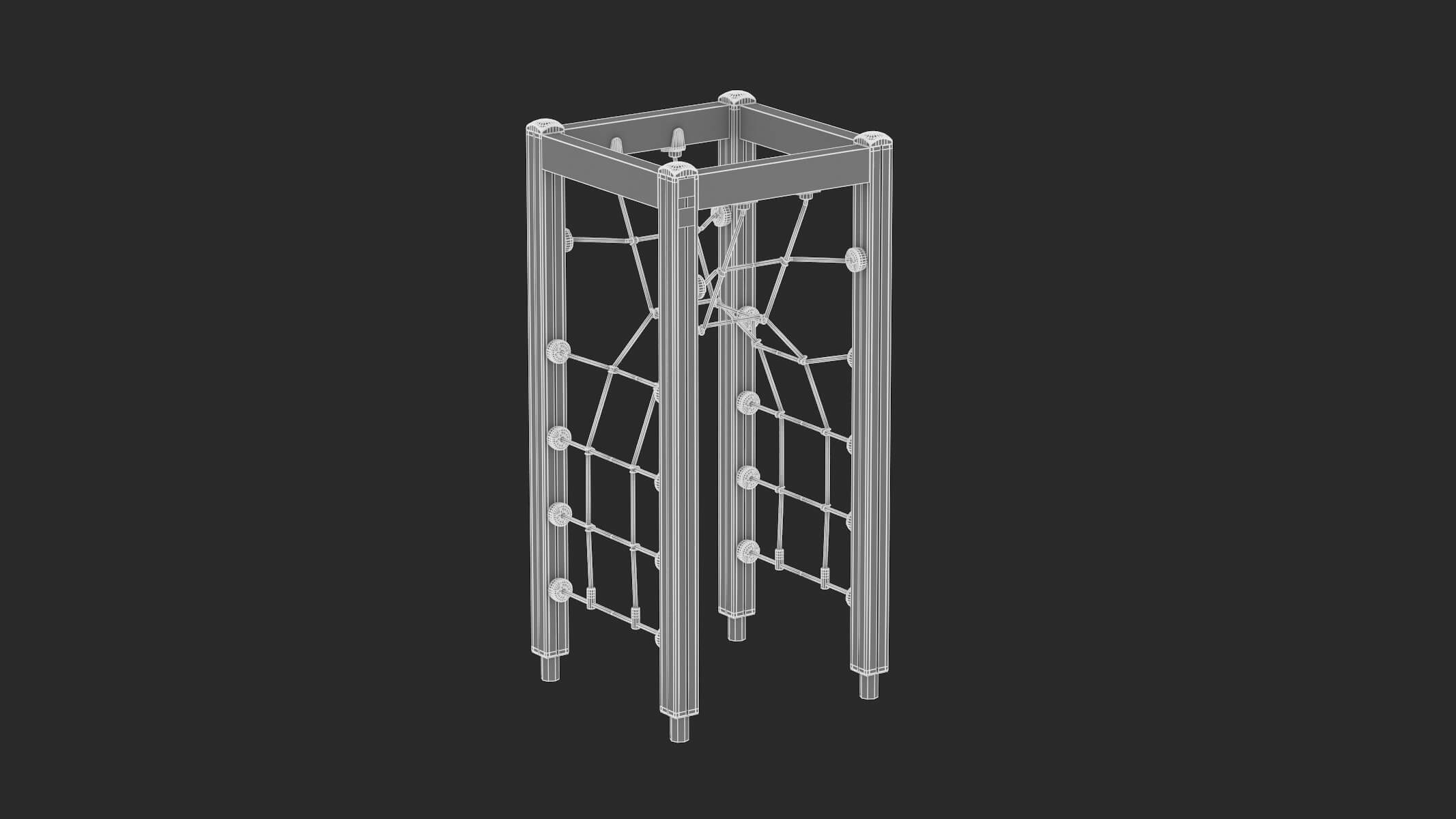 Lappset Climbing Frame 05 - 3D Model by frezzy