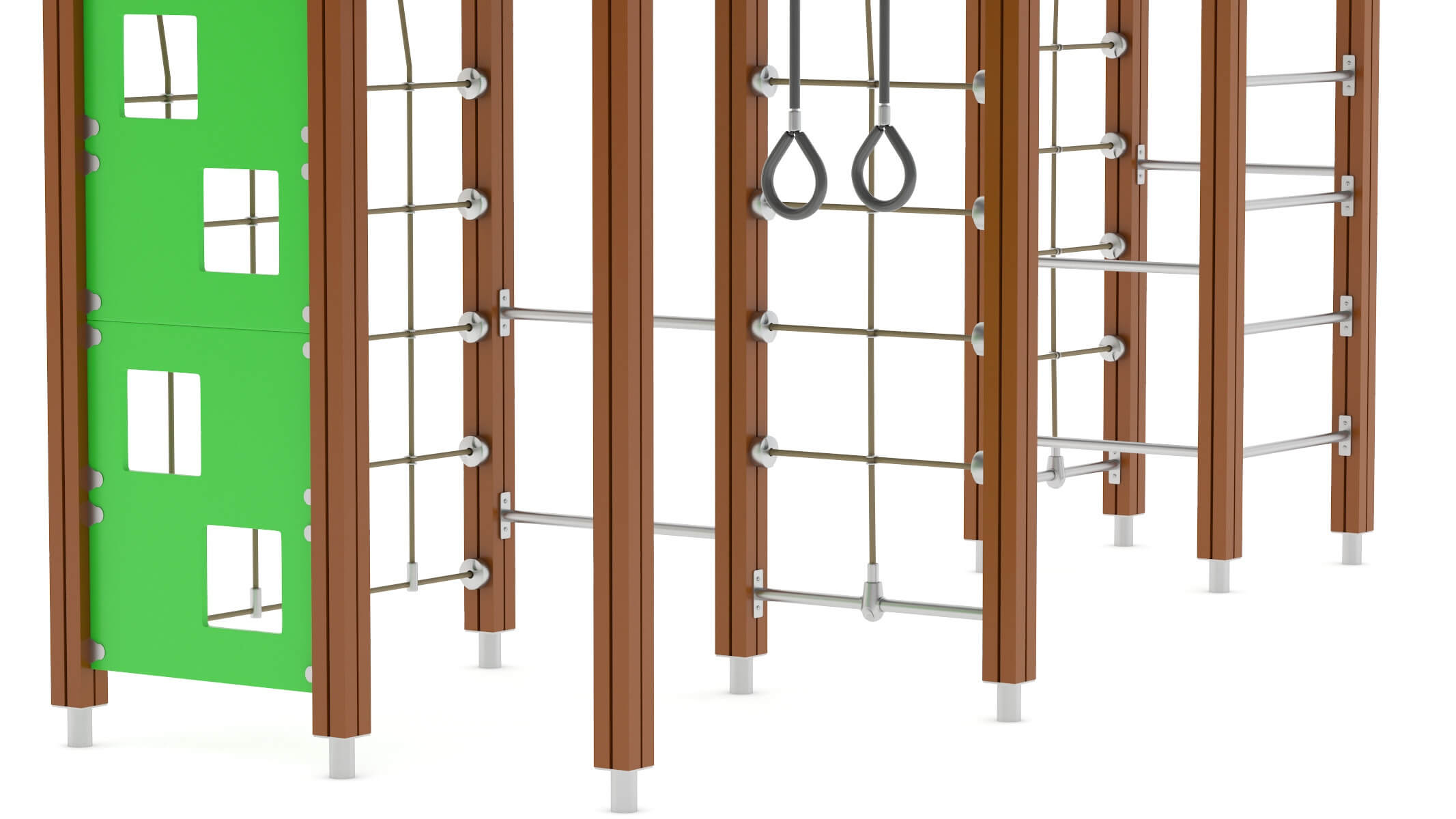 Lappset Climbing Track 01 - 3D Model by frezzy