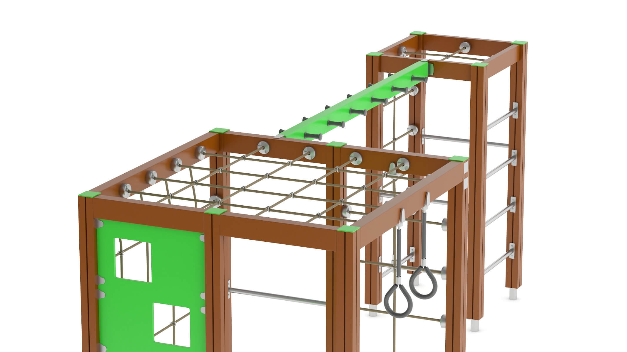 Lappset Climbing Track 01 - 3D Model by frezzy