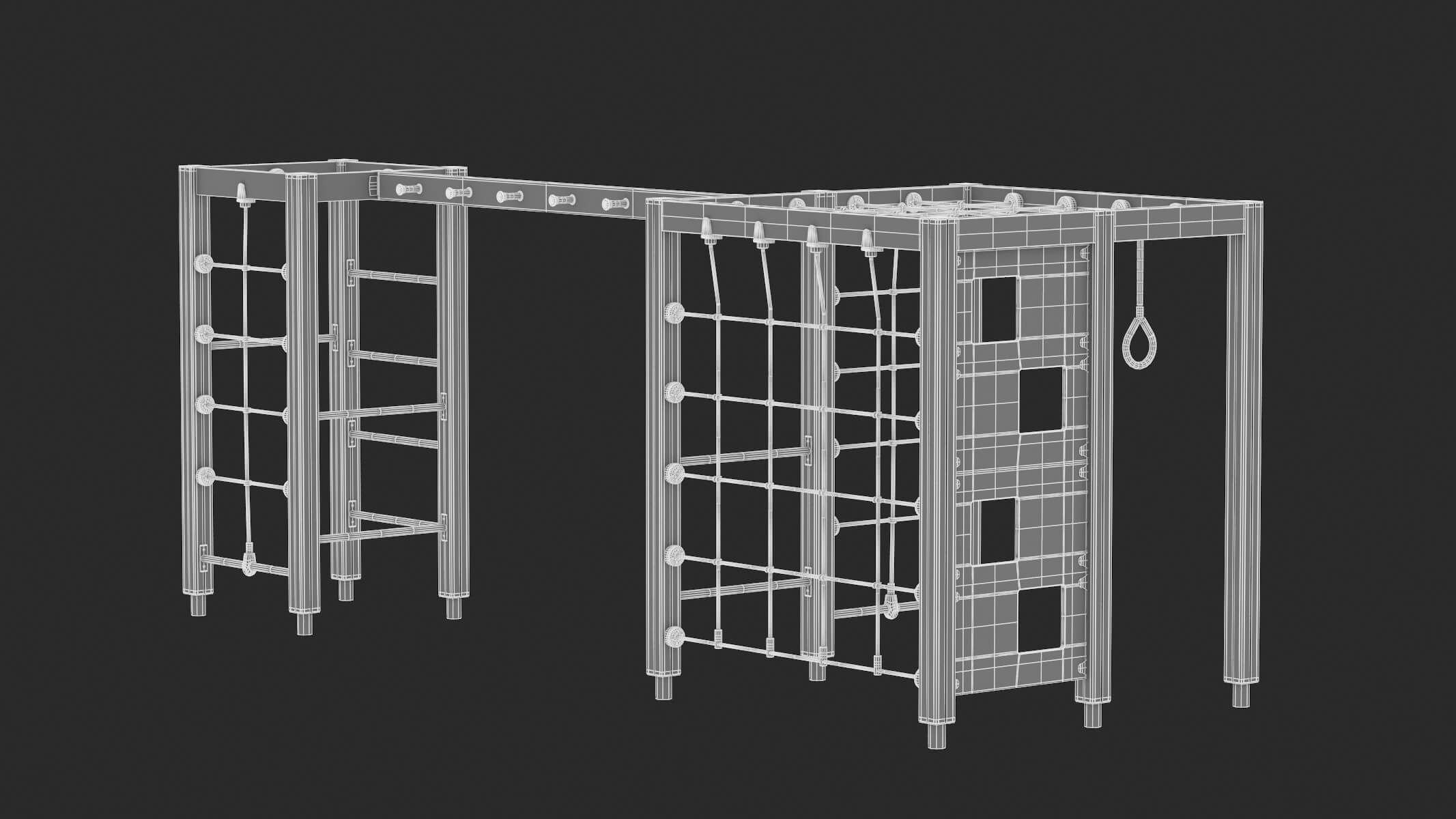 Lappset Climbing Track 01 - 3D Model by frezzy