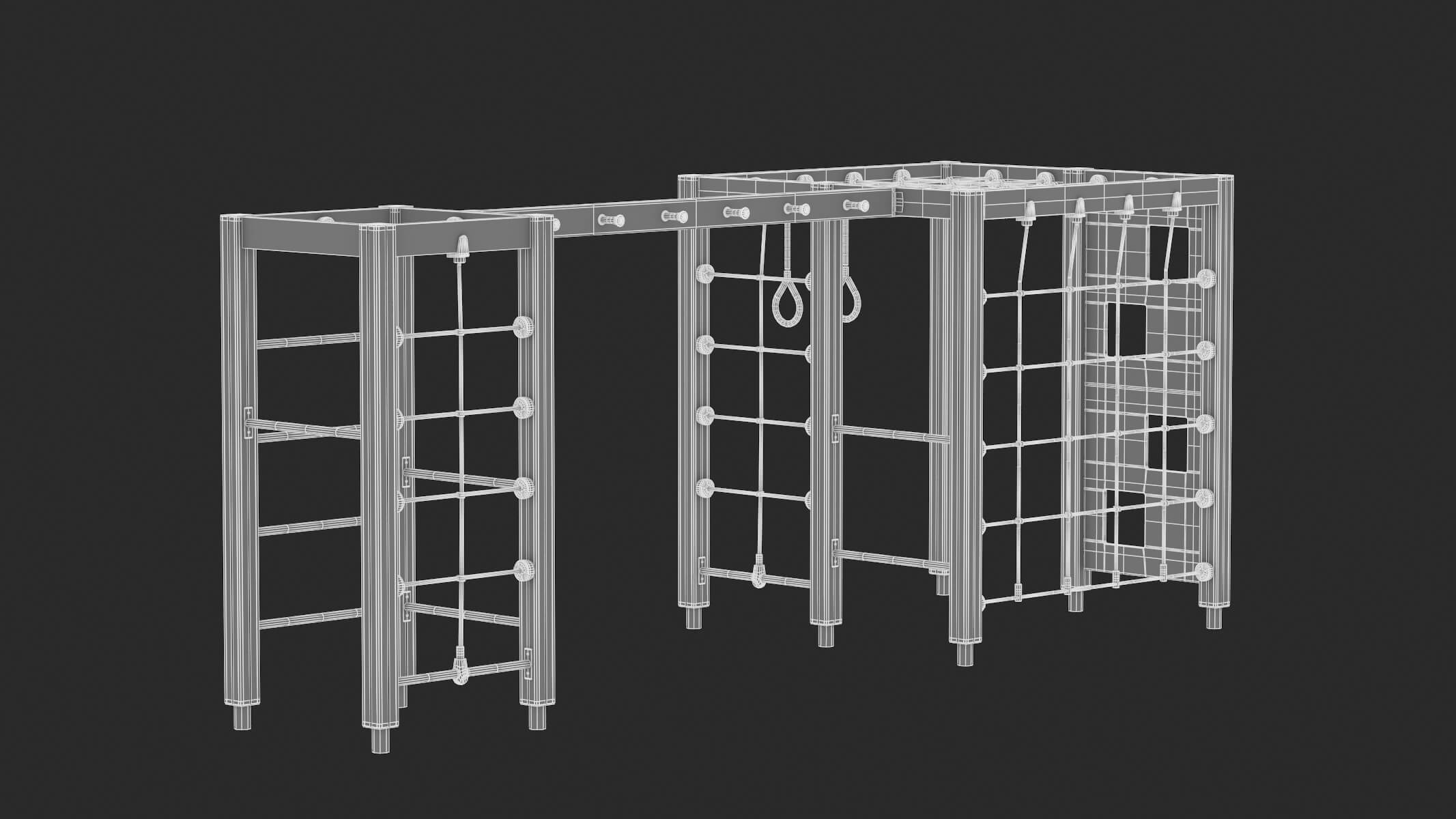 Lappset Climbing Track 01 - 3D Model by frezzy