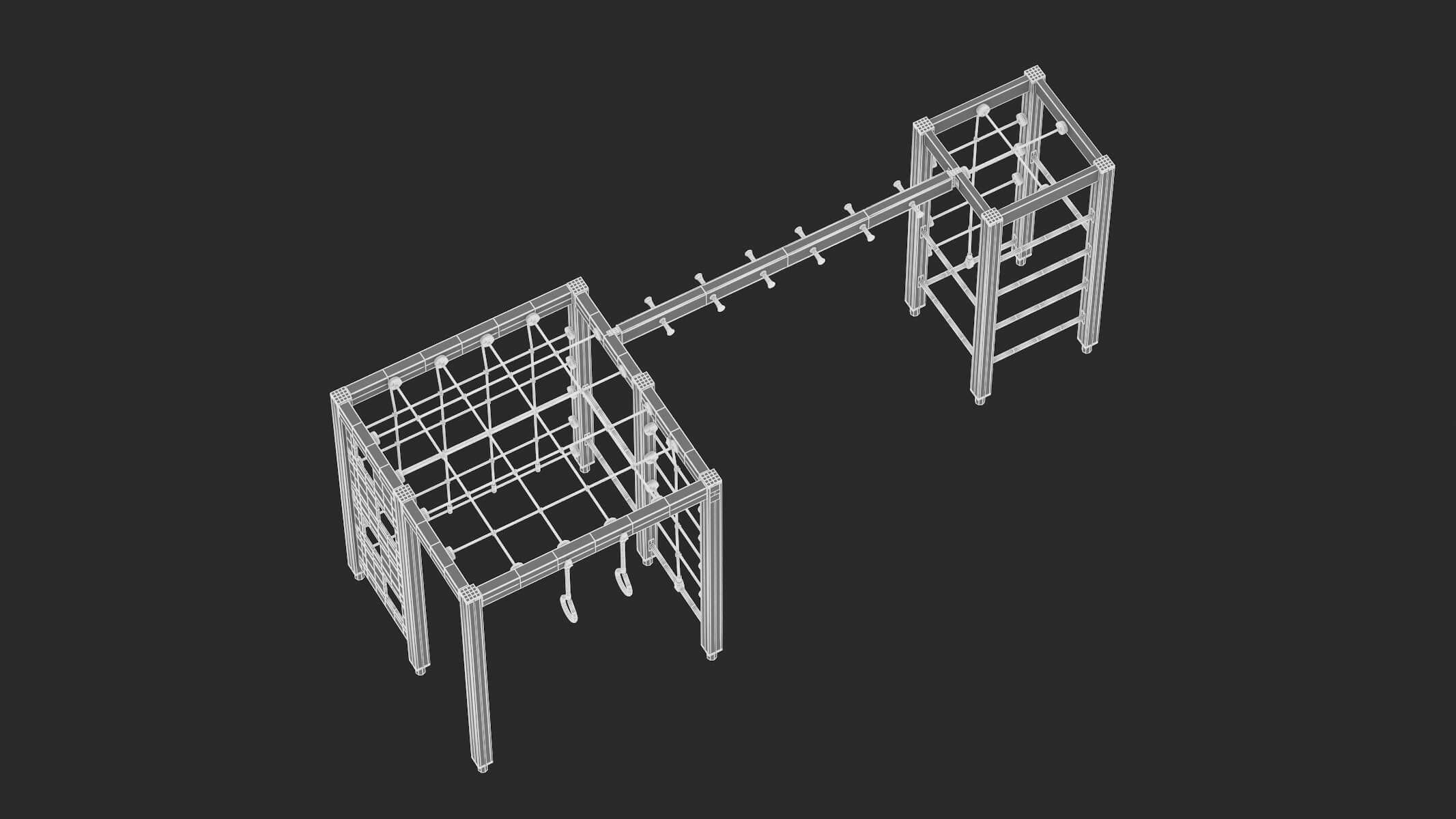 Lappset Climbing Track 01 - 3D Model by frezzy