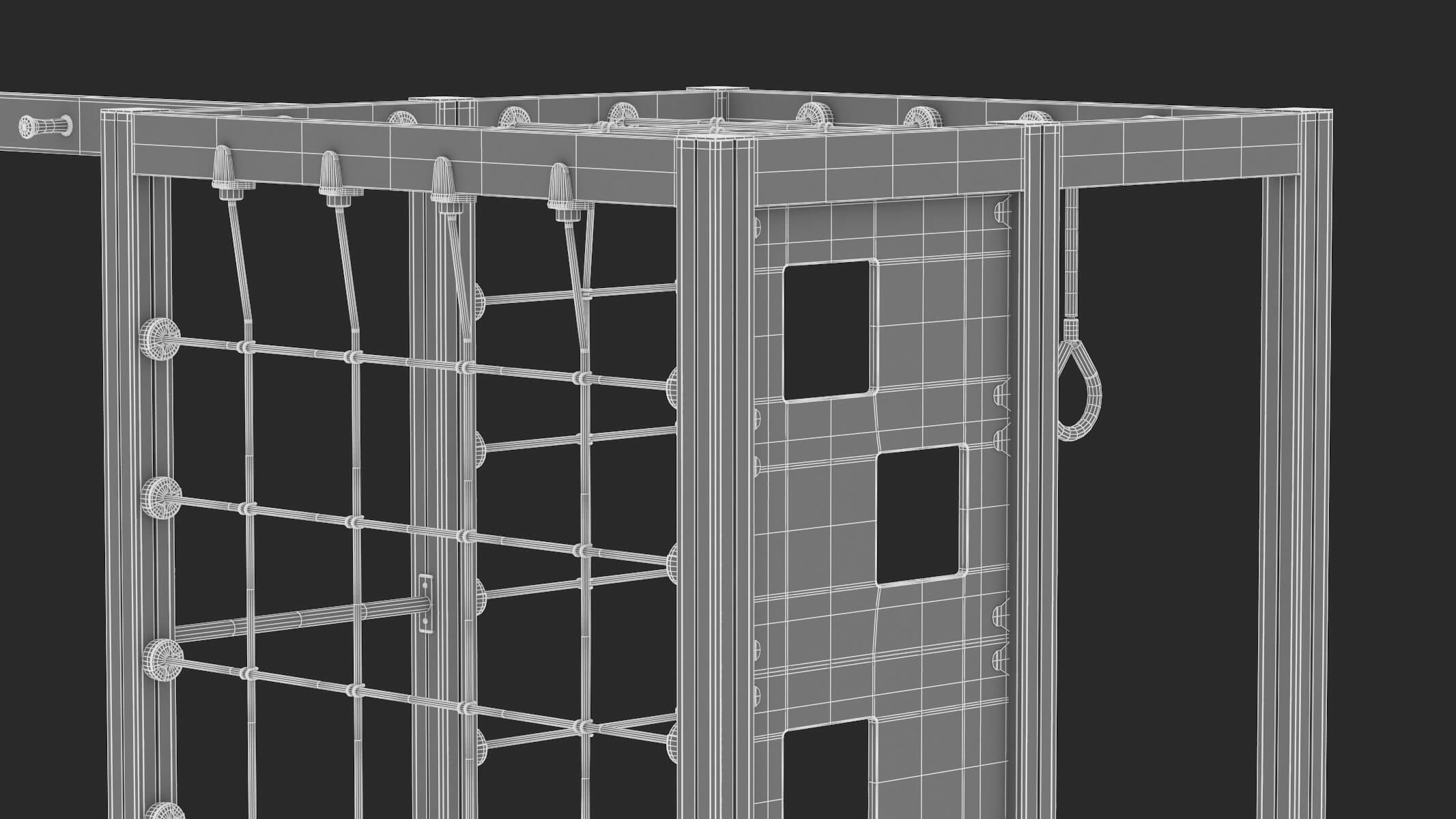 Lappset Climbing Track 01 - 3D Model by frezzy