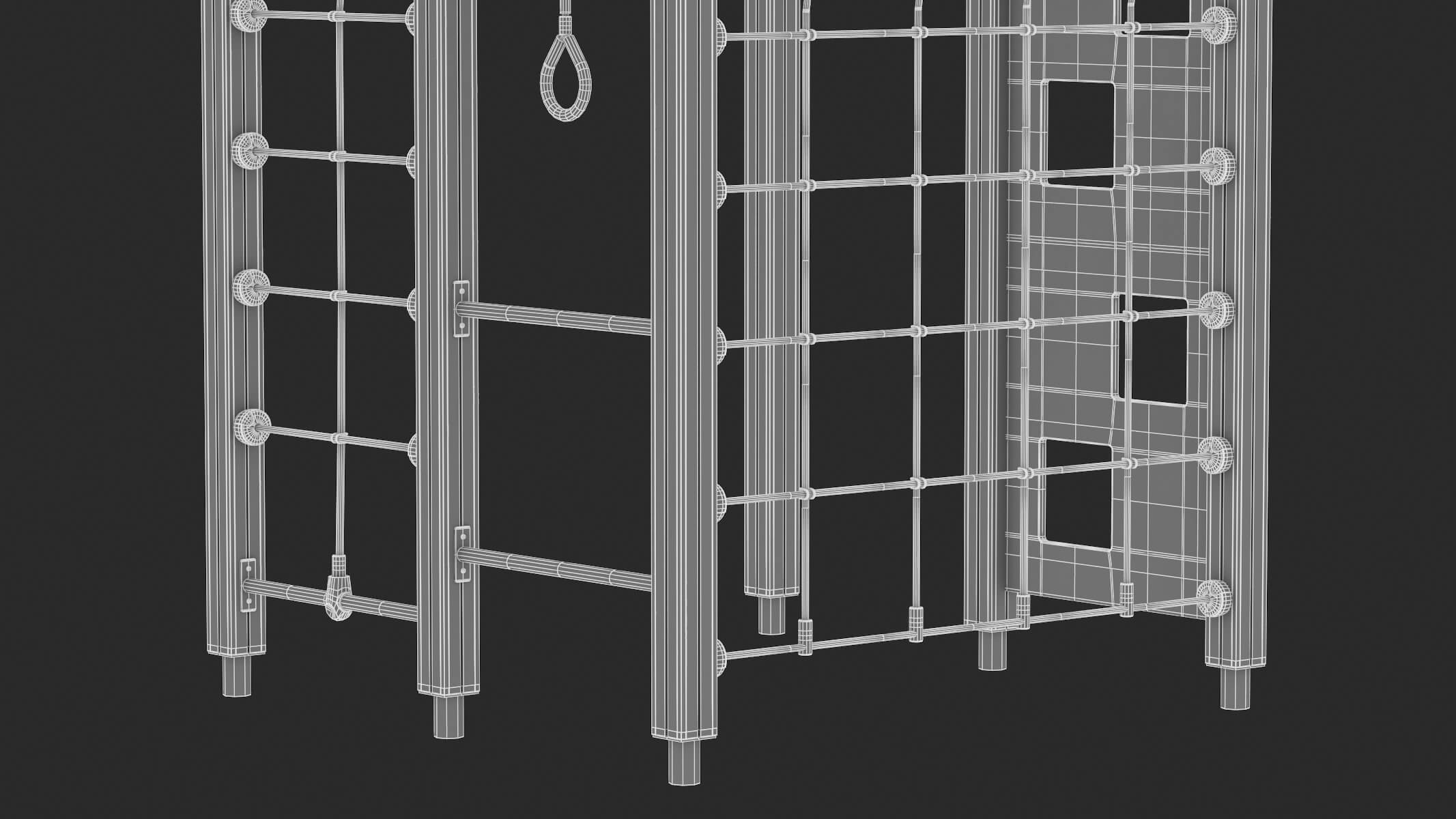 Lappset Climbing Track 01 - 3D Model by frezzy