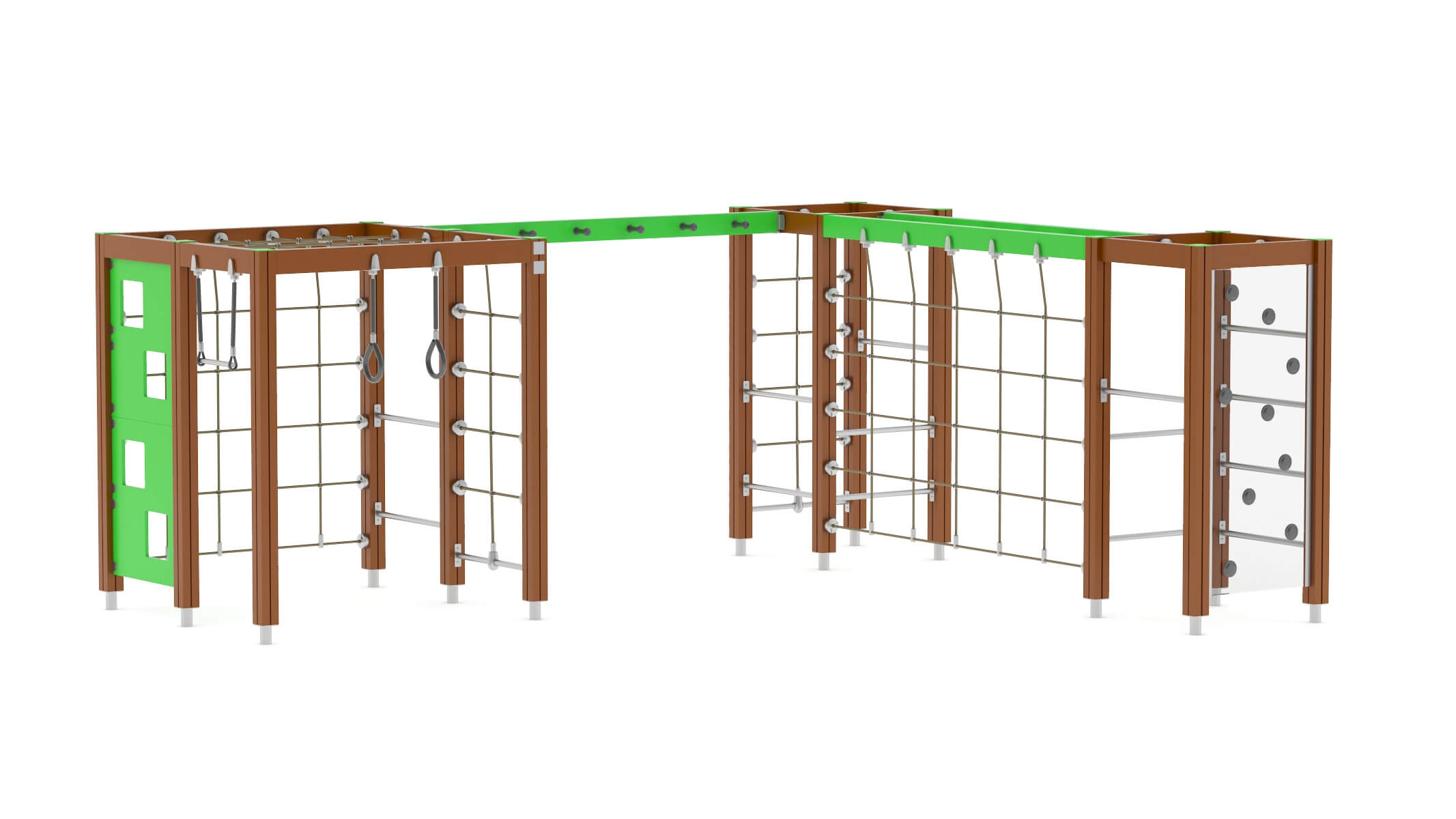 Lappset Climbing Track 02 - 3D Model by frezzy