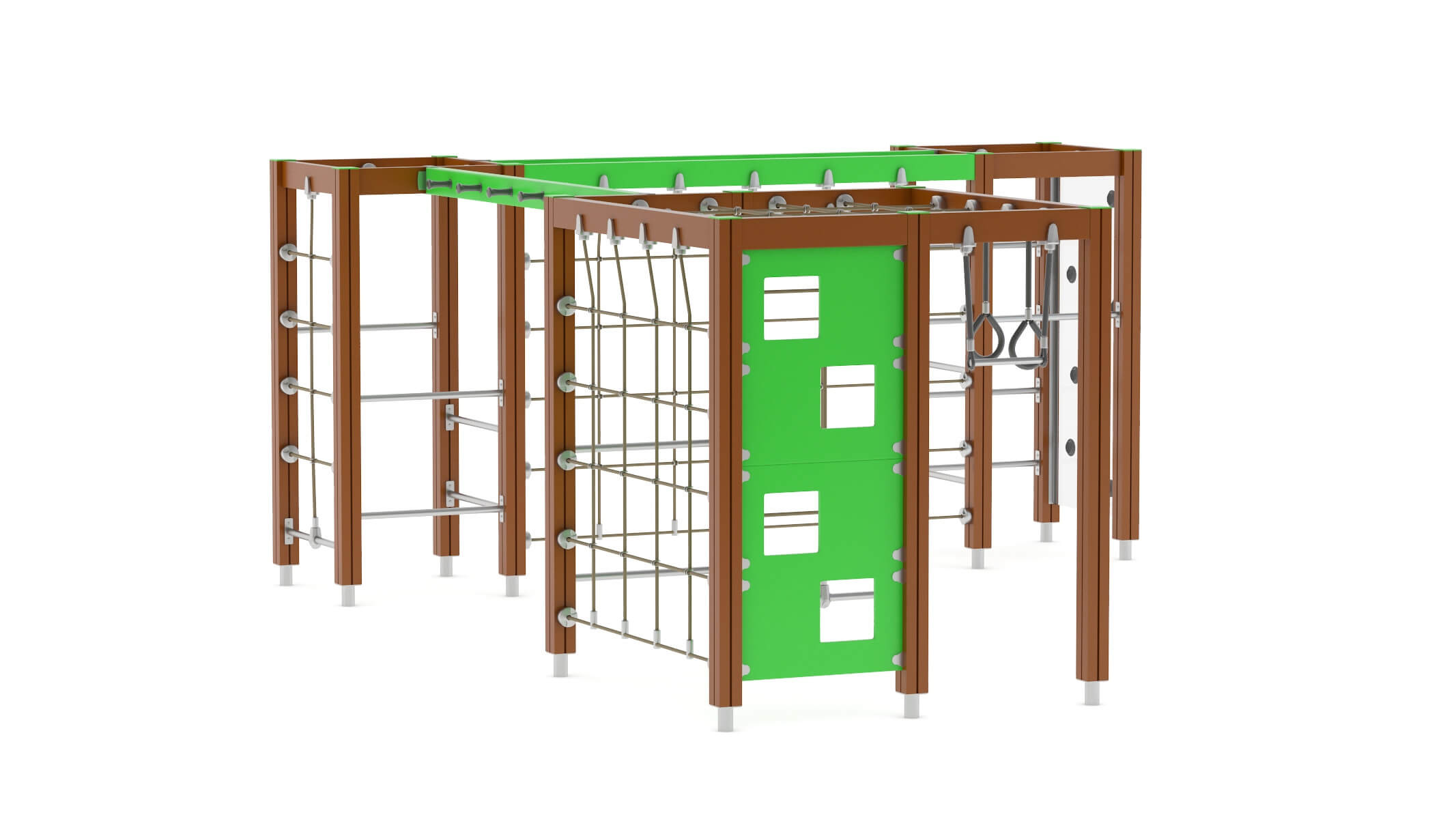 Lappset Climbing Track 02 - 3D Model by frezzy