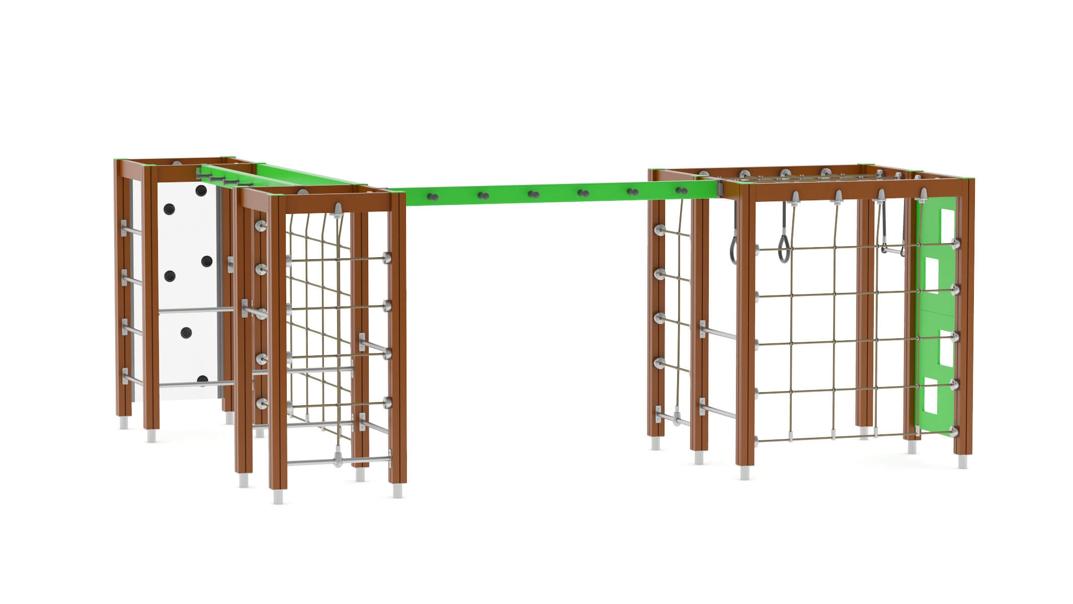 Lappset Climbing Track 02 - 3D Model by frezzy