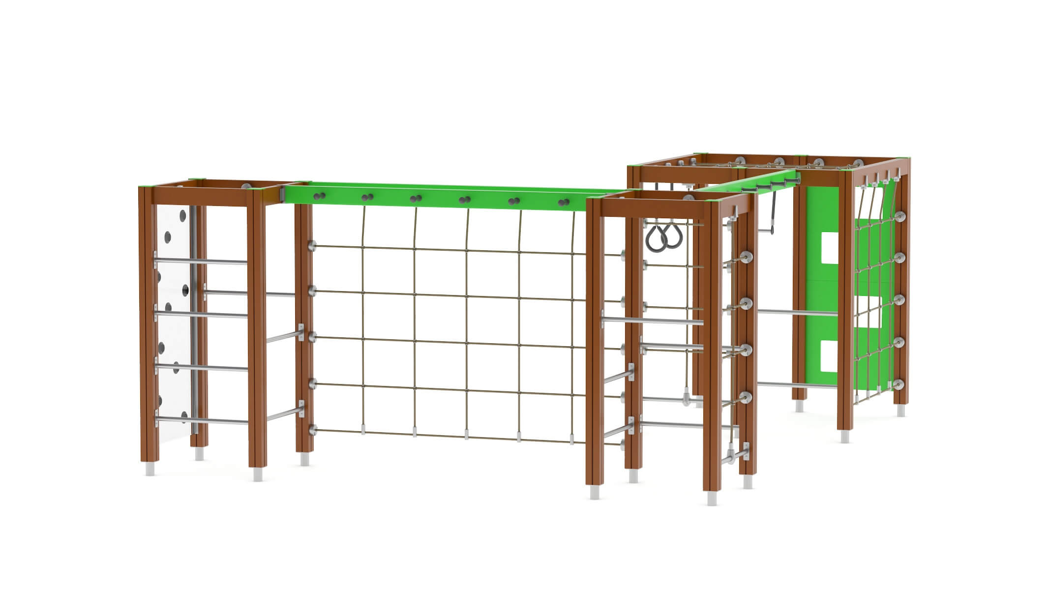 Lappset Climbing Track 02 - 3D Model by frezzy