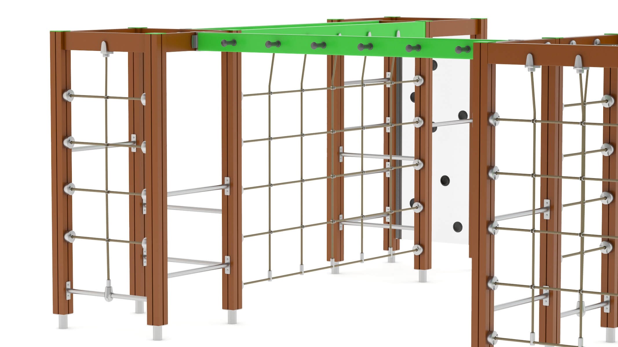 Lappset Climbing Track 02 - 3D Model by frezzy