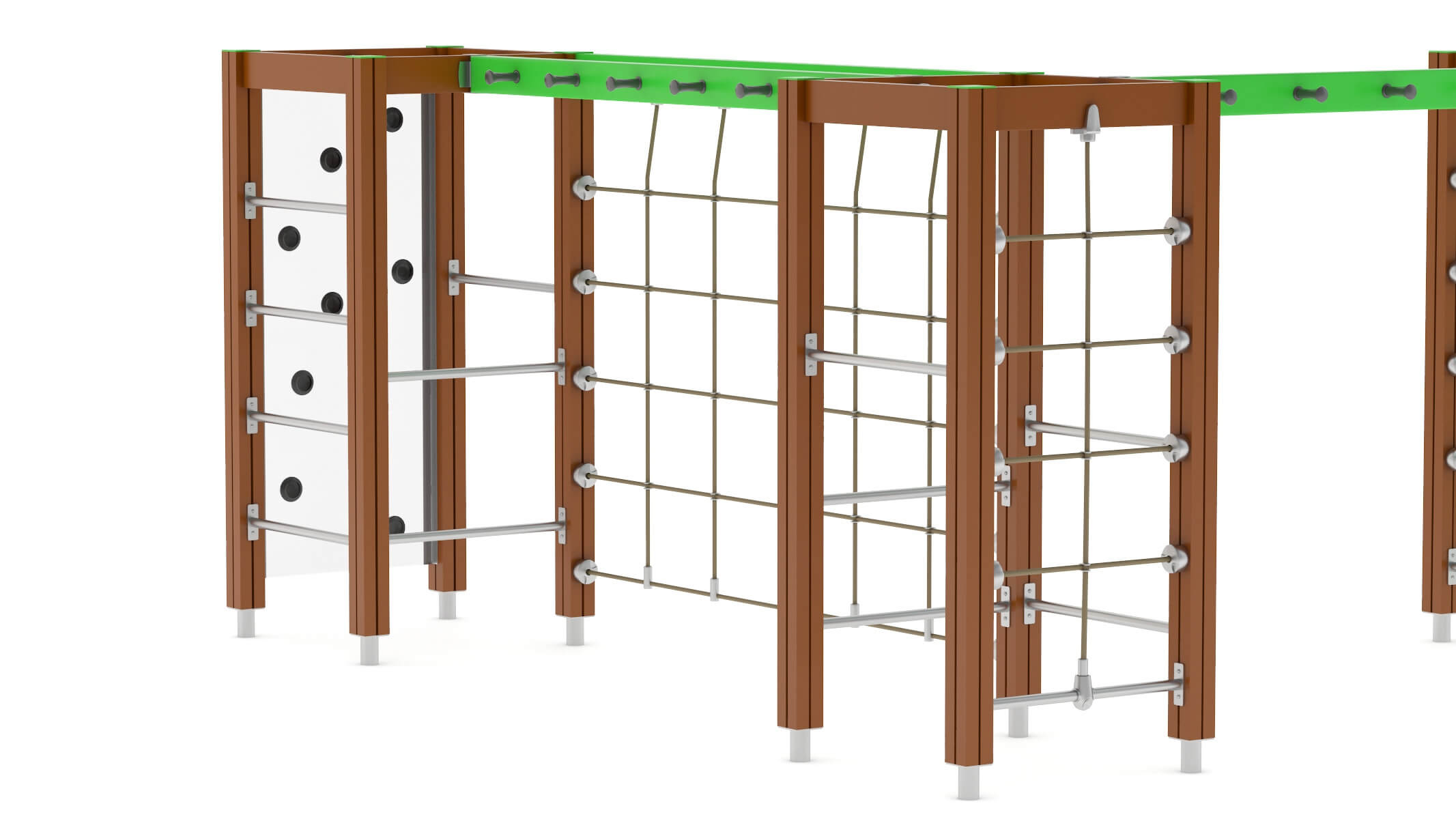 Lappset Climbing Track 02 - 3D Model by frezzy