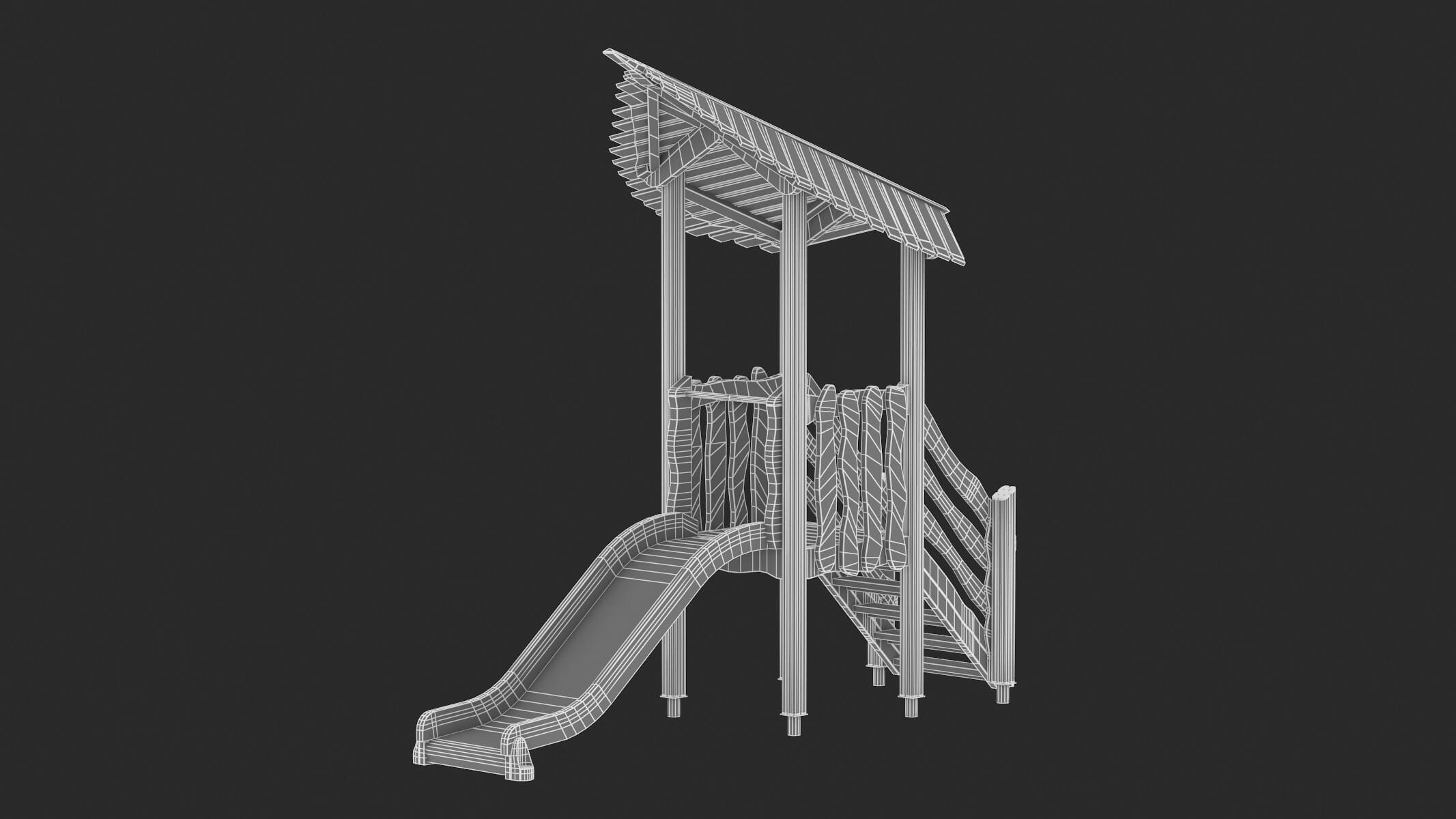 Lappset Fairys Burrow - 3D Model by frezzy