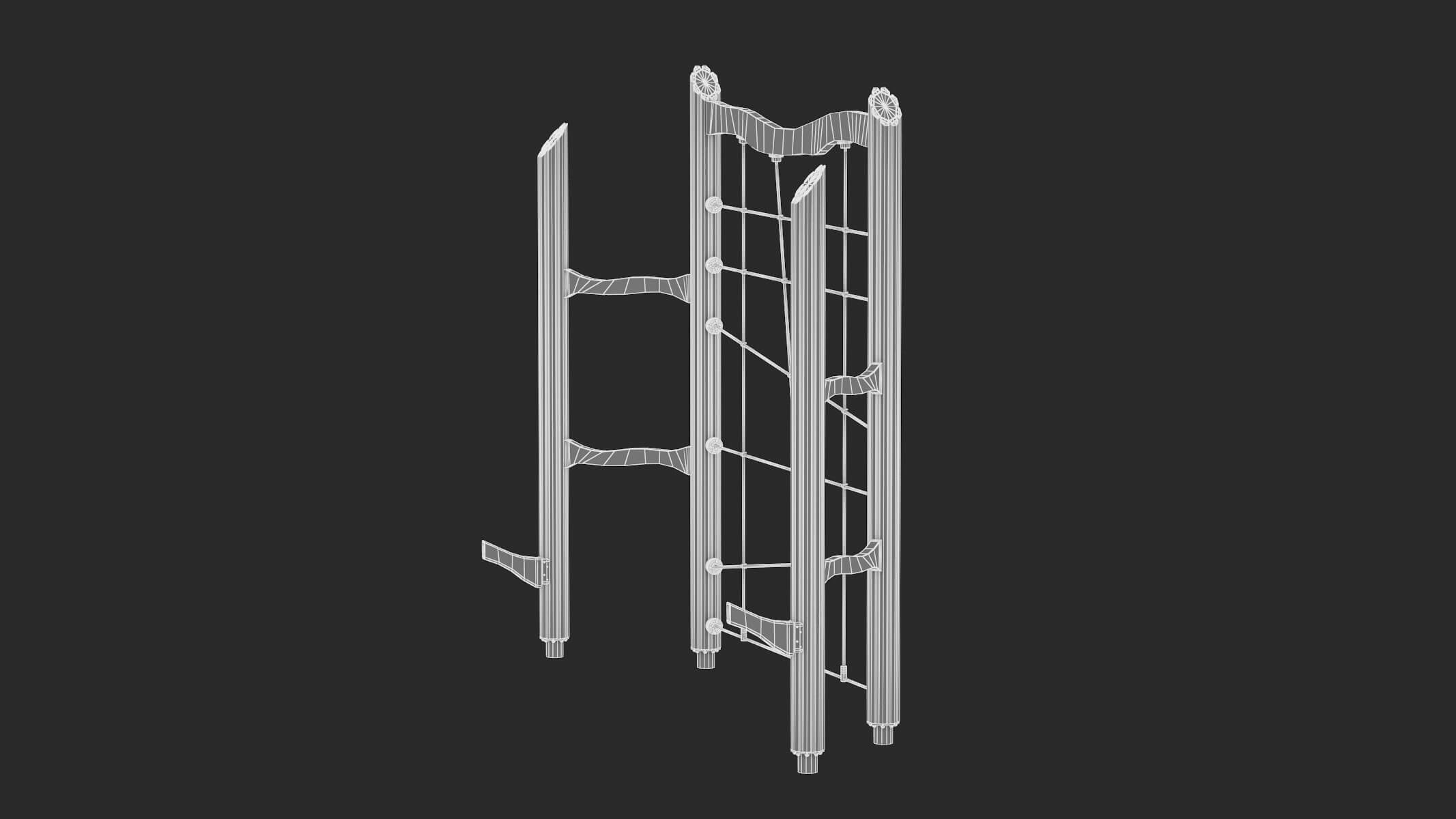 Lappset Fish Trap - 3D Model by frezzy