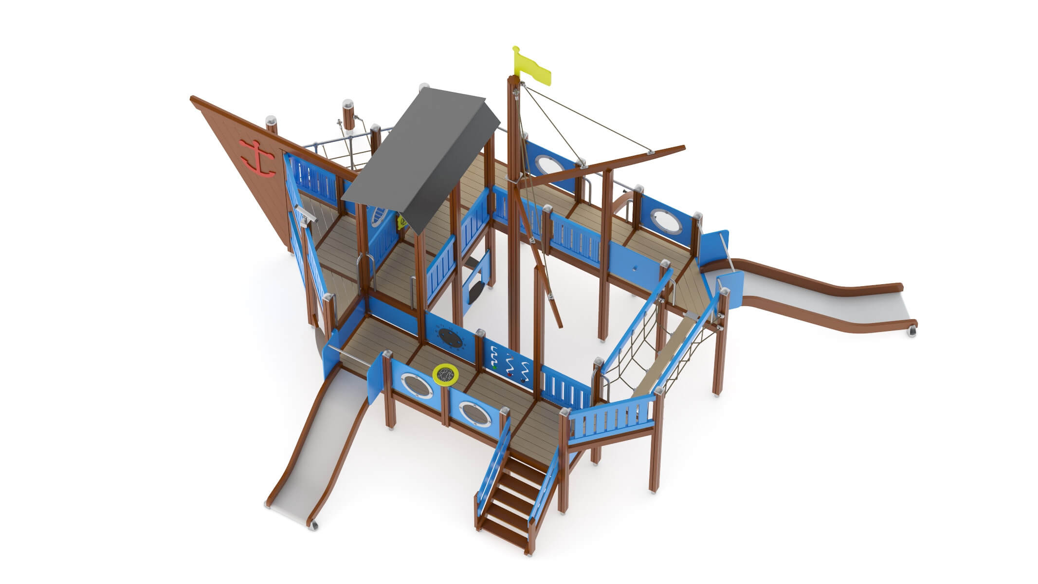 Lappset Fishing Ship - 3D Model by frezzy