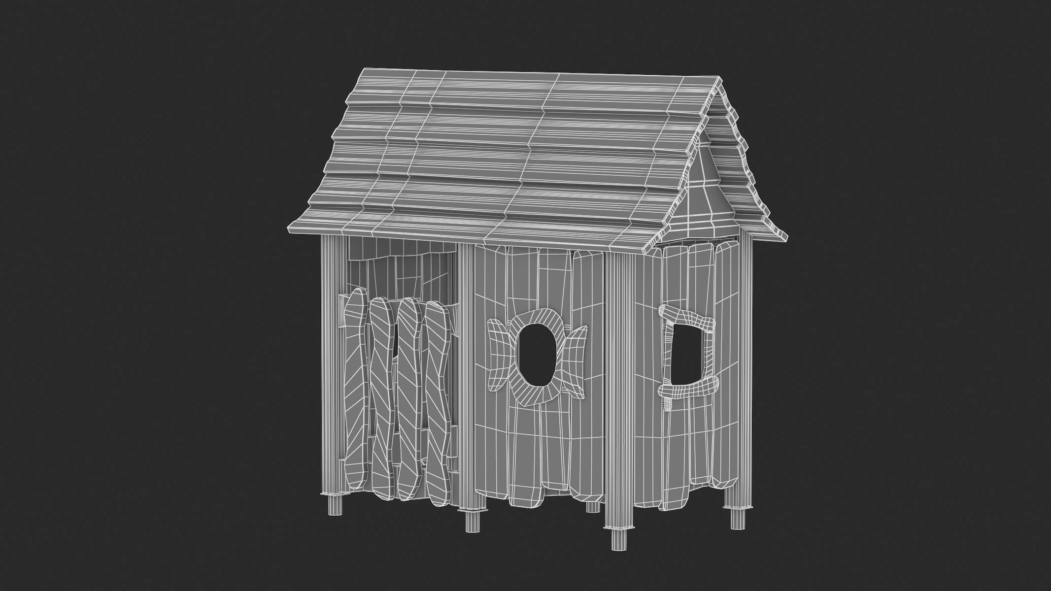 Lappset Forest House - 3D Model by frezzy