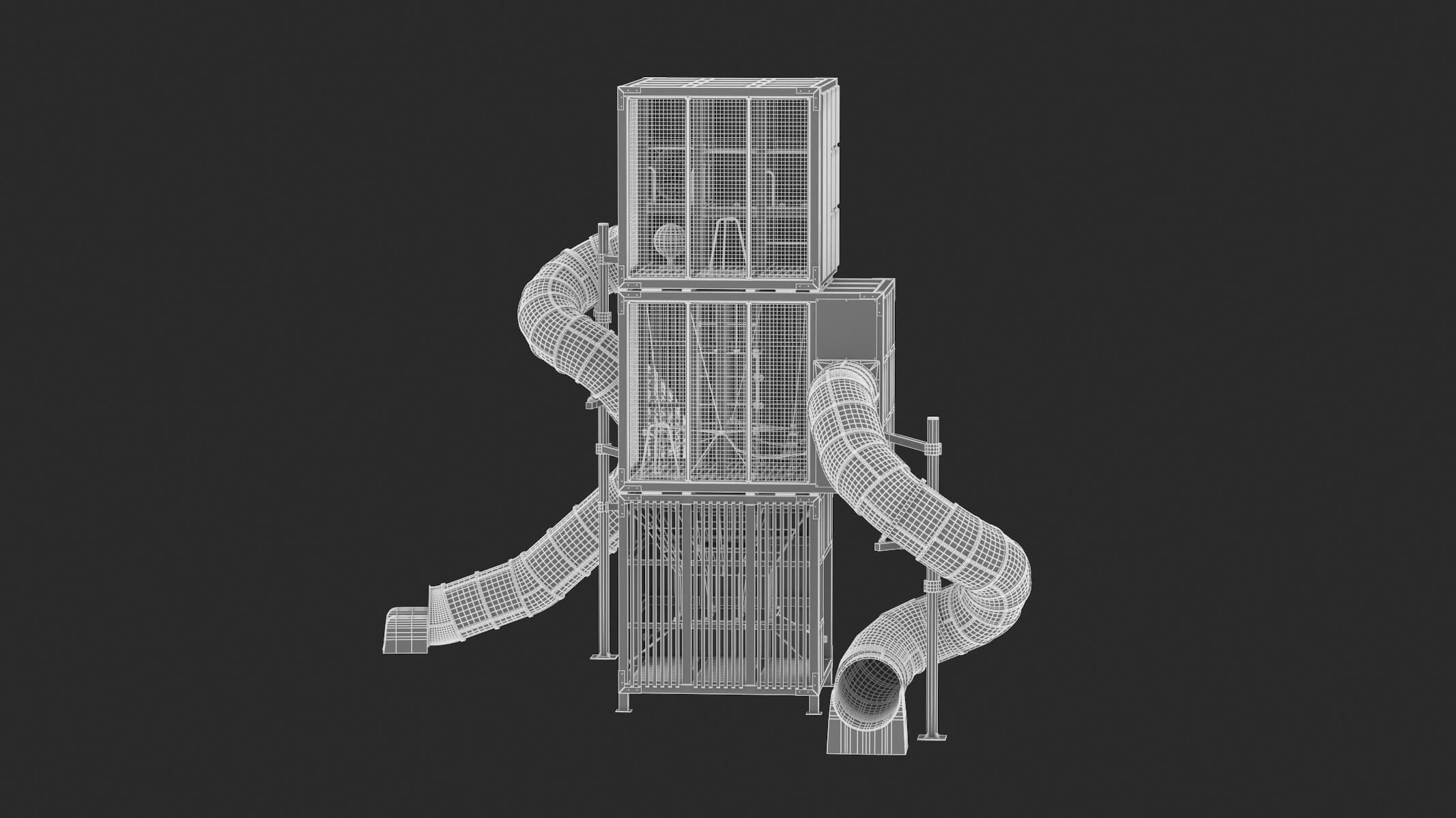 Lappset Halo Cubic 01 - 3D Model by frezzy