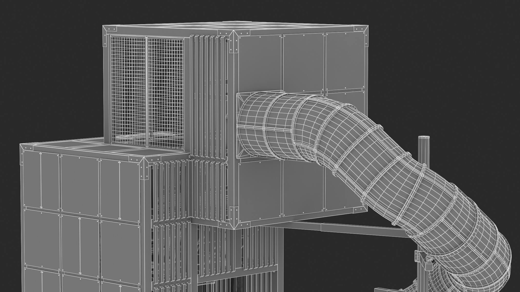 Lappset Halo Cubic 05 - 3D Model by frezzy