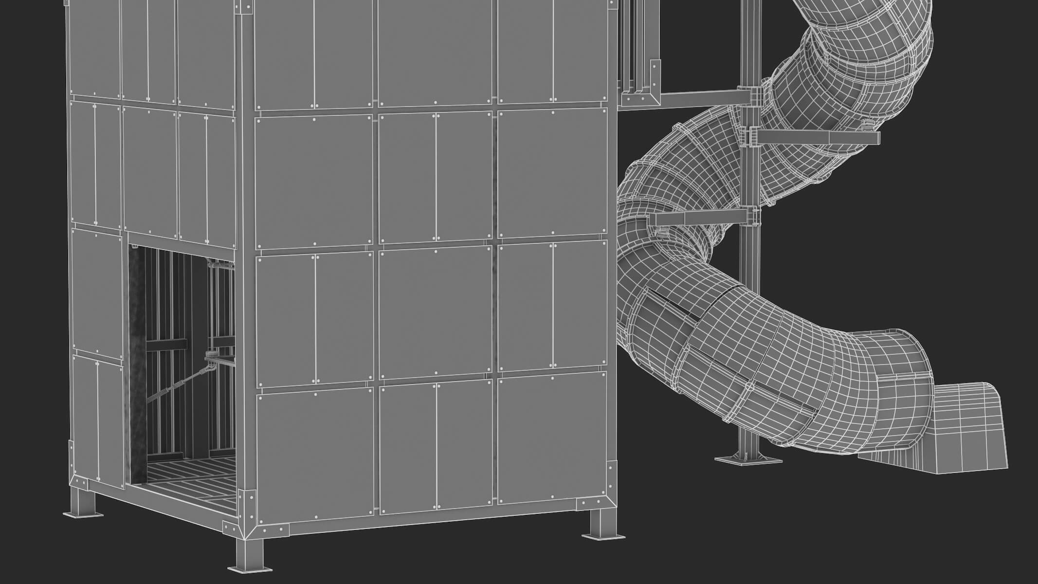 Lappset Halo Cubic 05 - 3D Model by frezzy