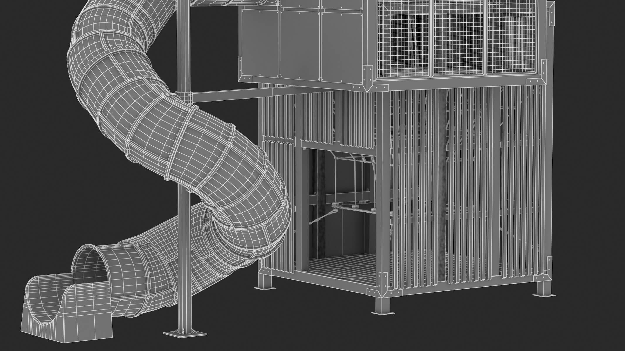 Lappset Halo Cubic 05 - 3D Model by frezzy