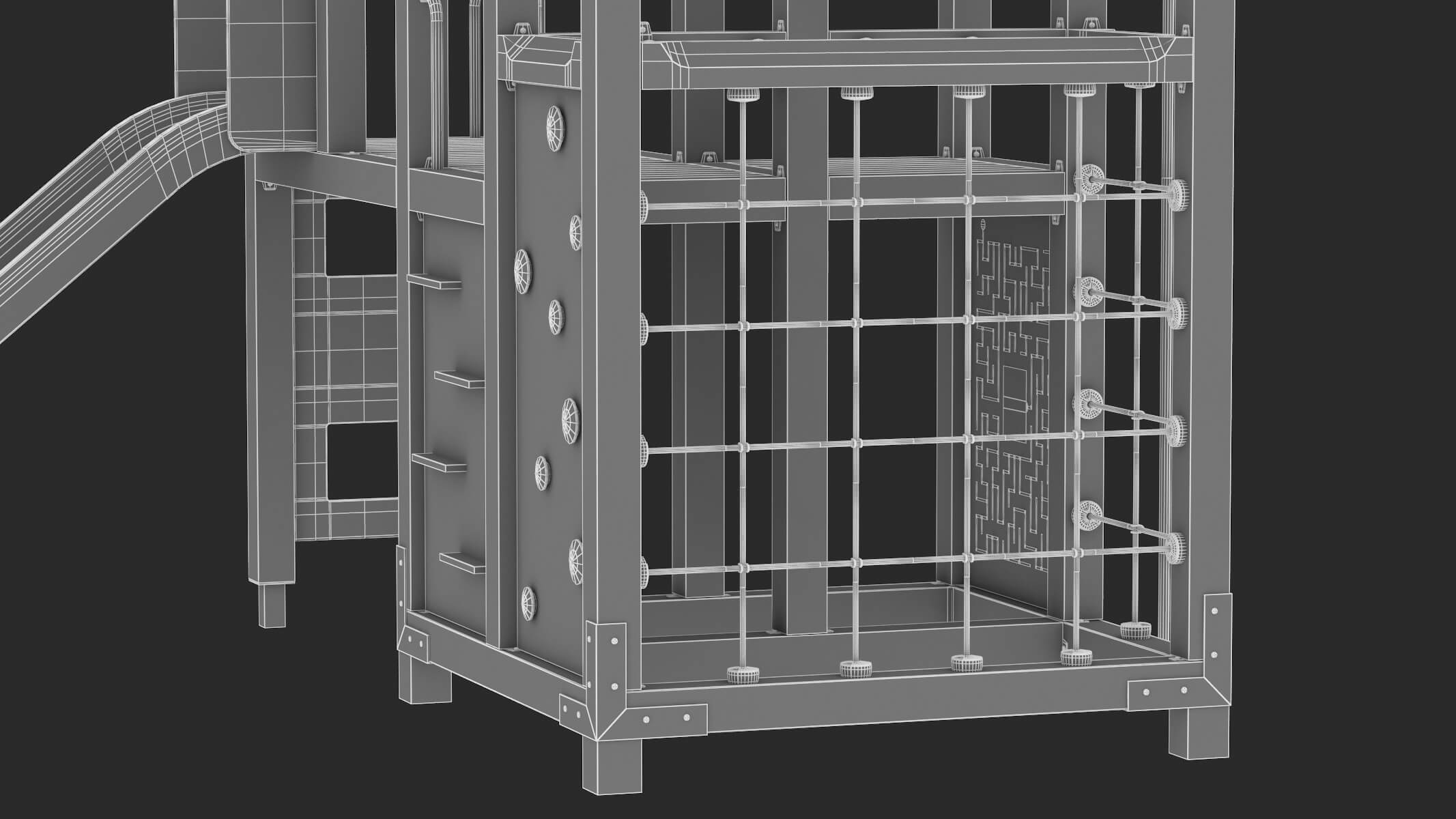 Lappset Halo Solo Play Tower - 3D Model by frezzy
