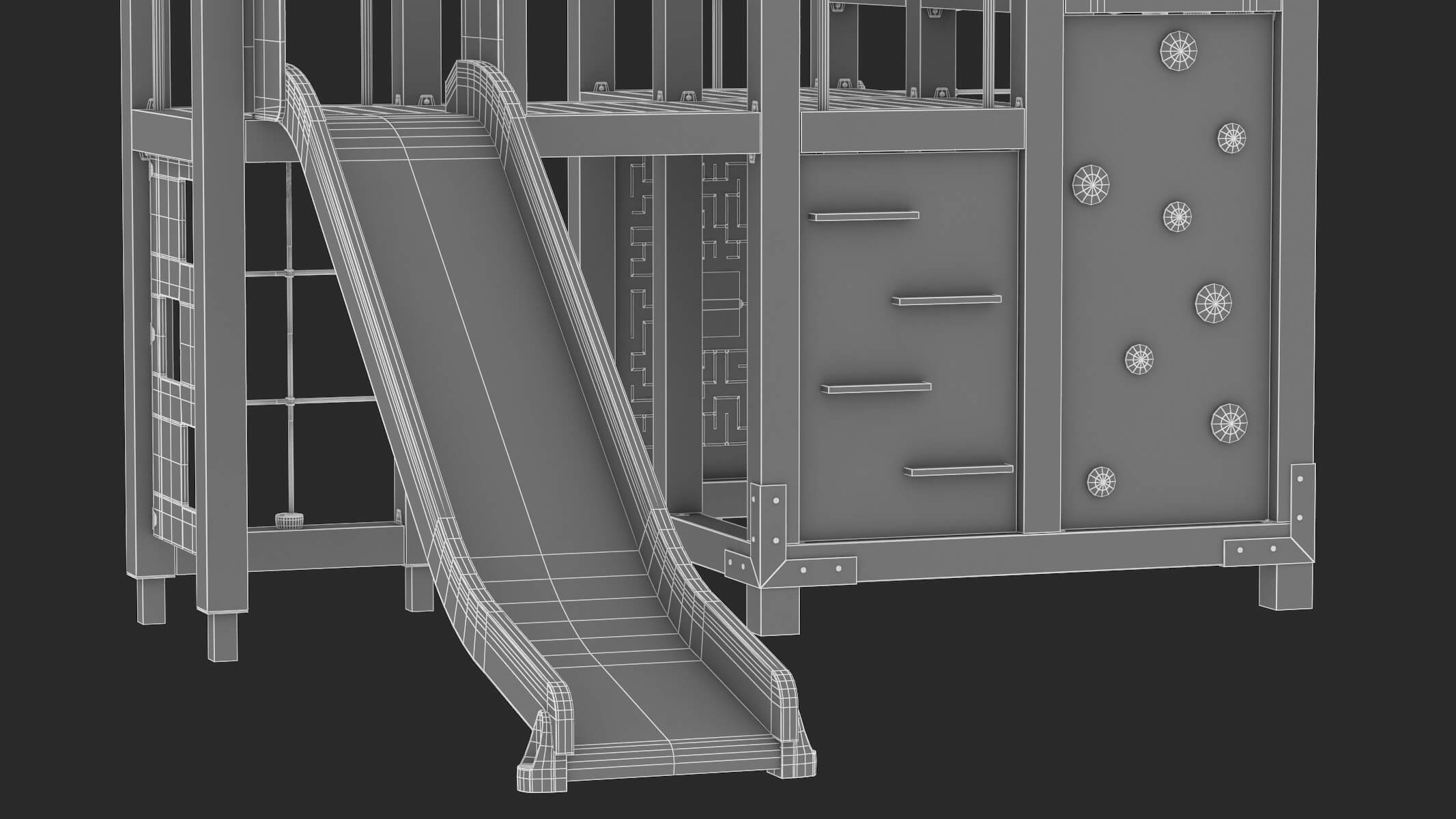 Lappset Halo Solo Play Tower - 3D Model by frezzy