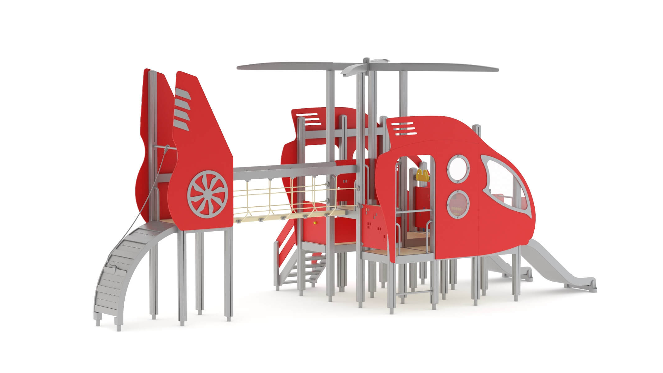 Lappset Helicopter - 3D Model by frezzy